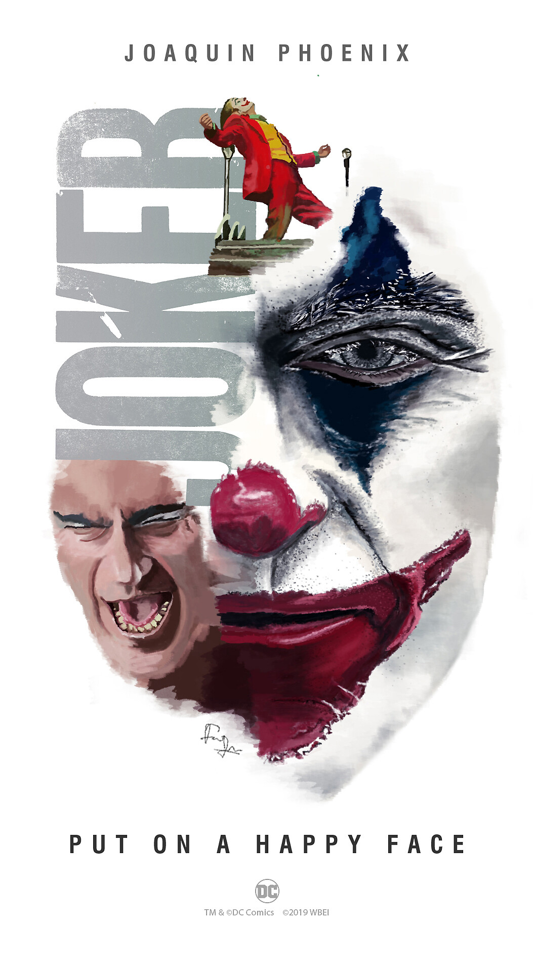 ArtStation - Joker - Happy Face