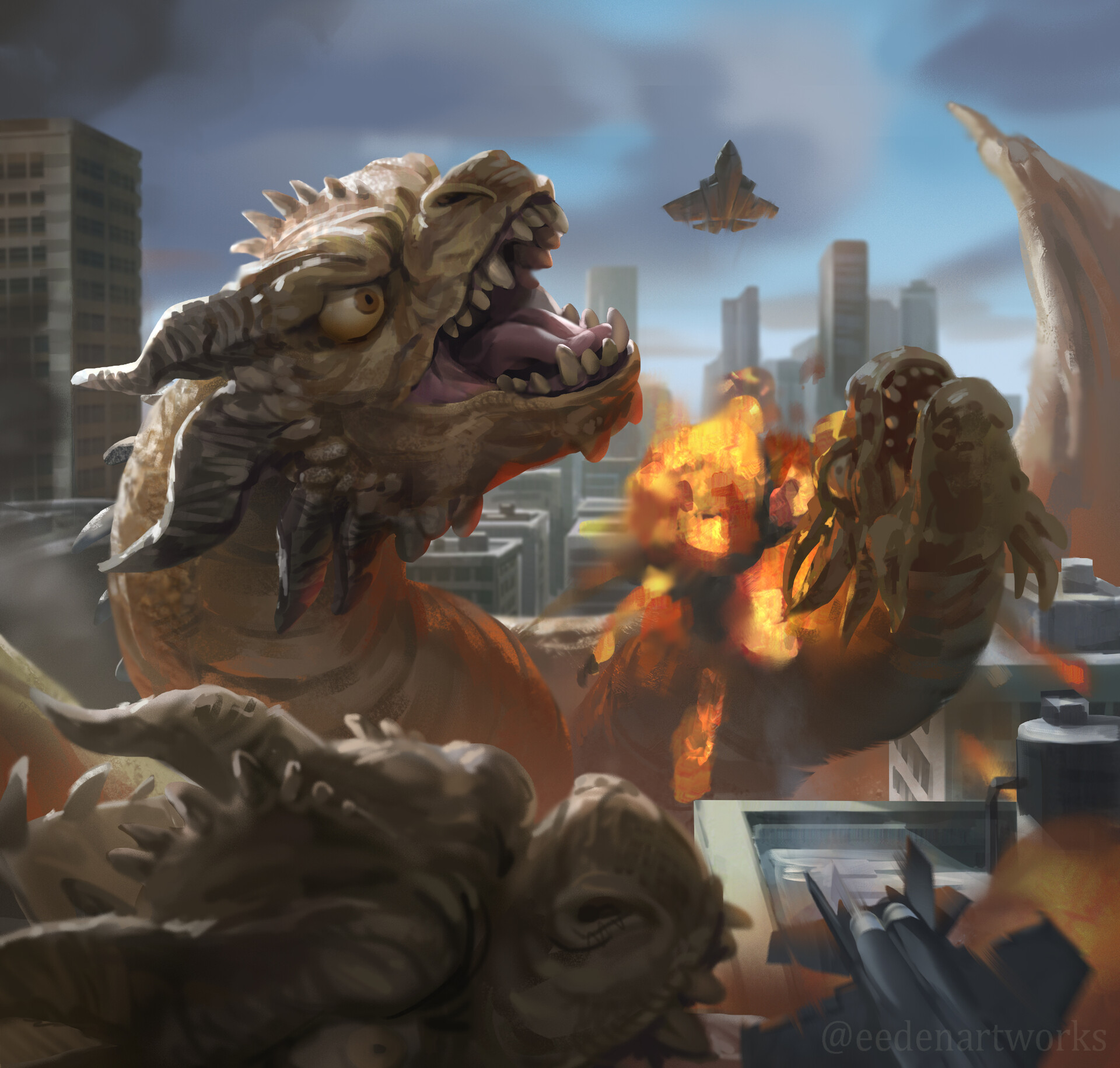 Jaan van Eeden - King Ghidorah