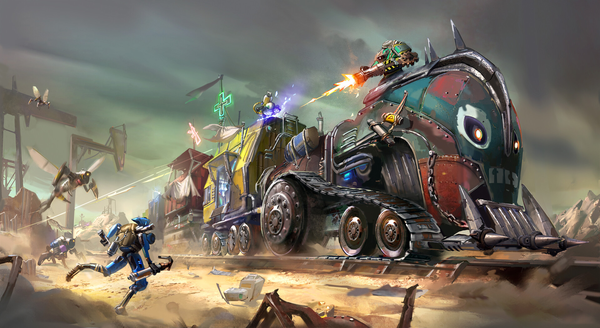 AV-4 (Cyberpunk Red) by Maksym Harahulin : ImaginaryVehicles