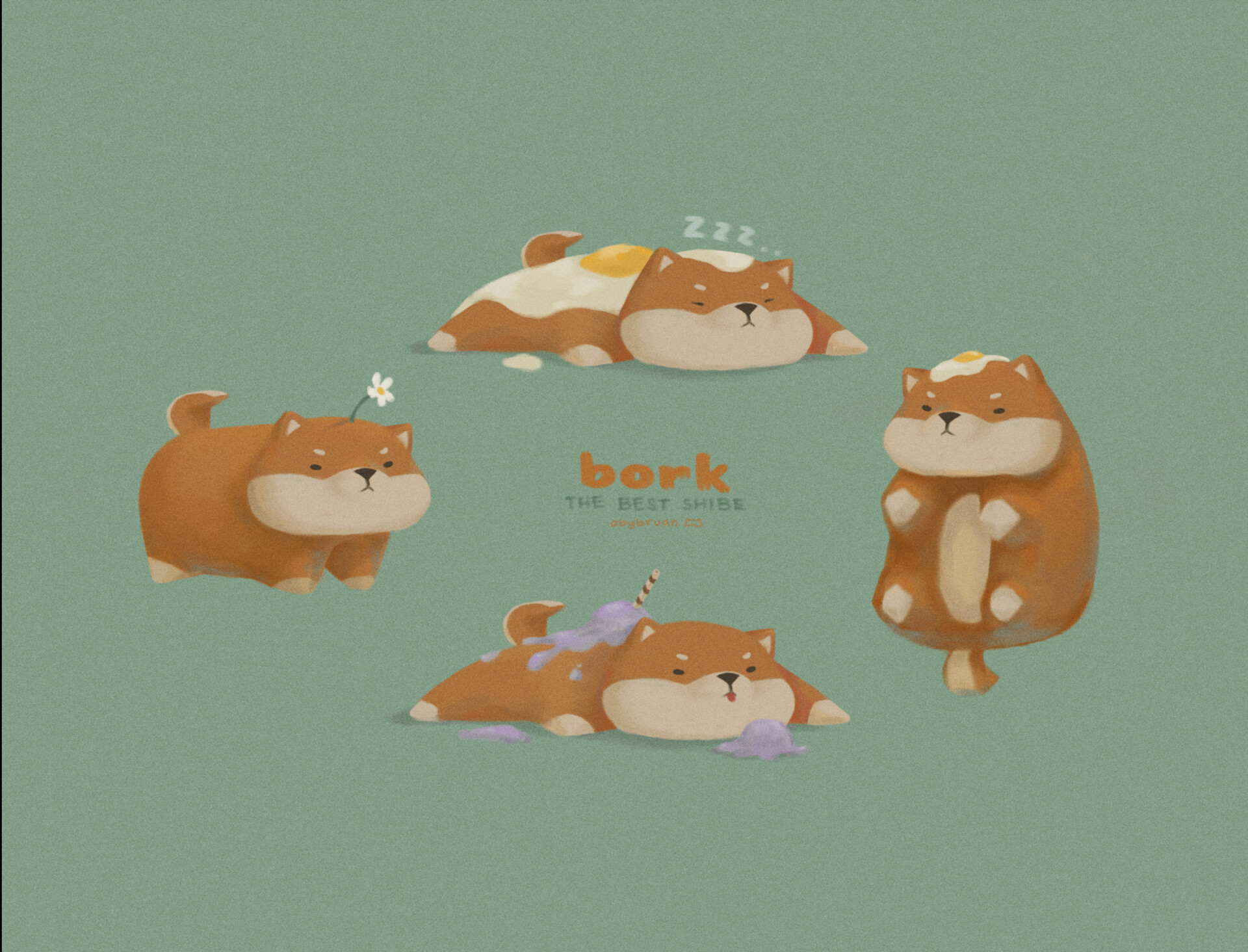 ArtStation - Bork the Best Shibe
