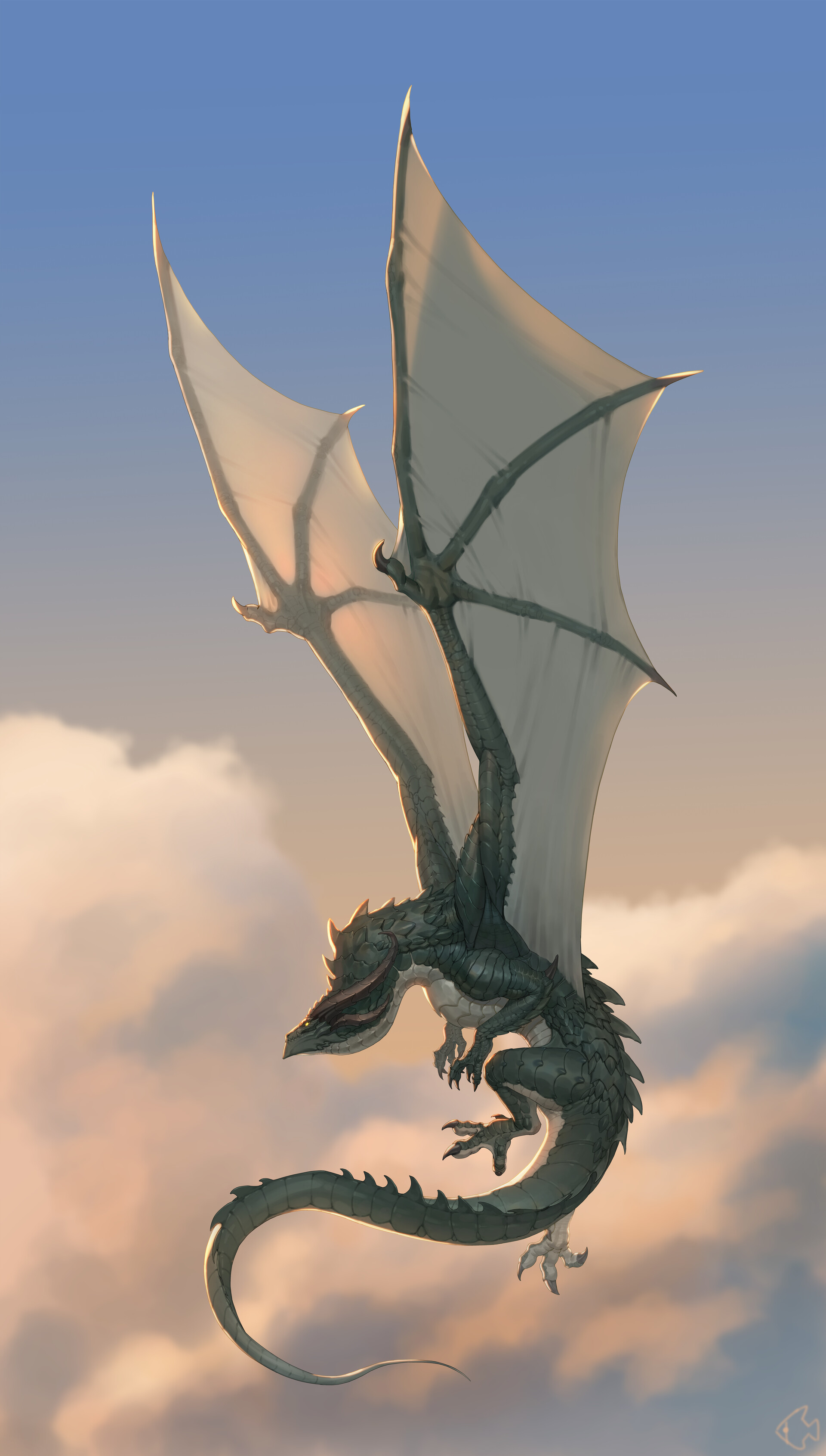 ArtStation - Green Dragon