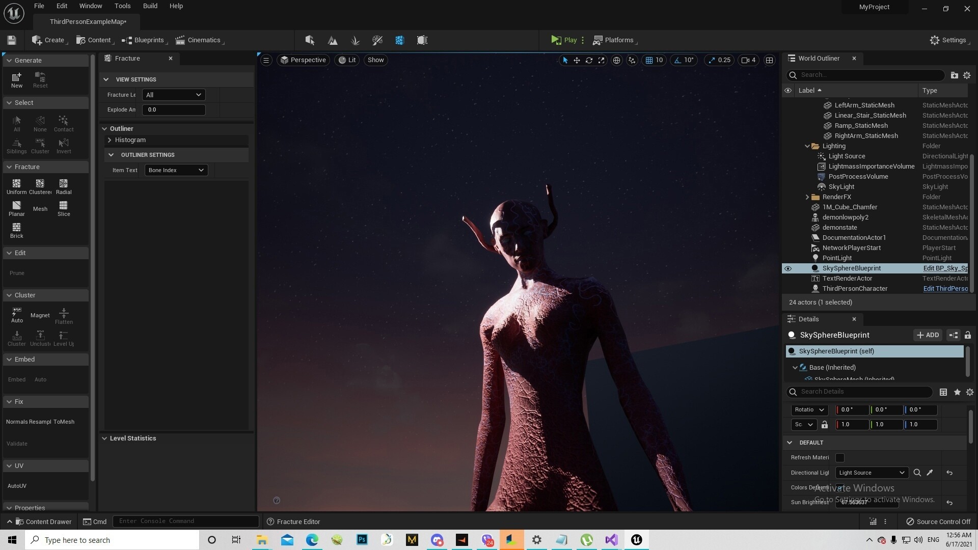ArtStation - Demon. UNREAL ENGINE 5, REALTIME