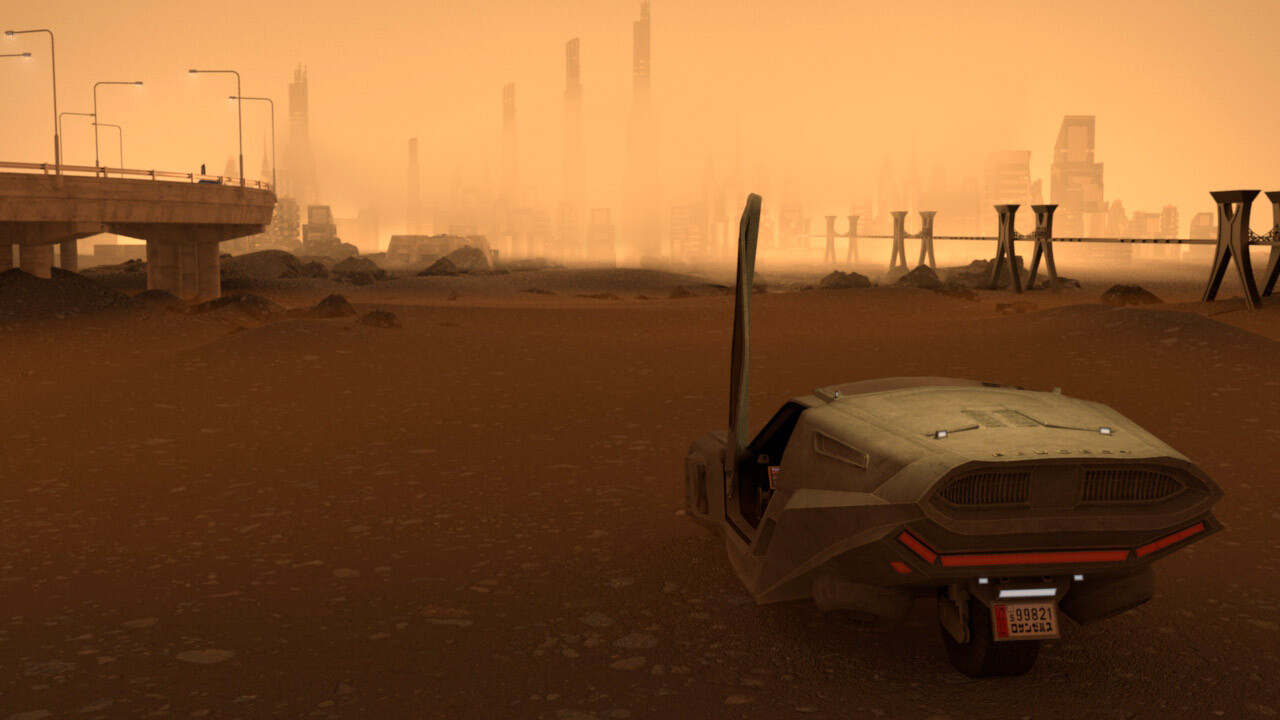 Anita A - Environmental Lighting - Inspiration from Blade Runner 2049