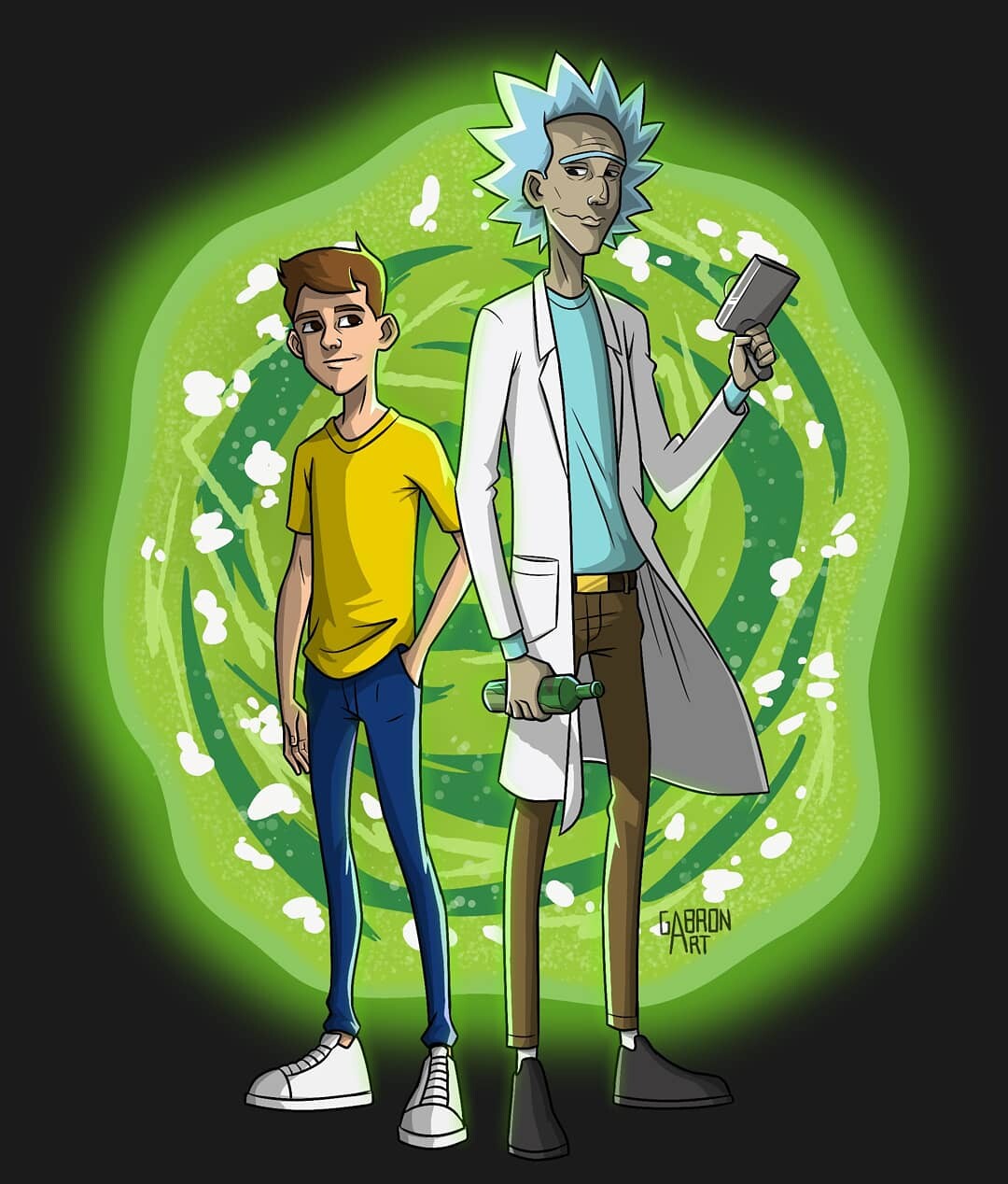 ArtStation - Rick and Morty