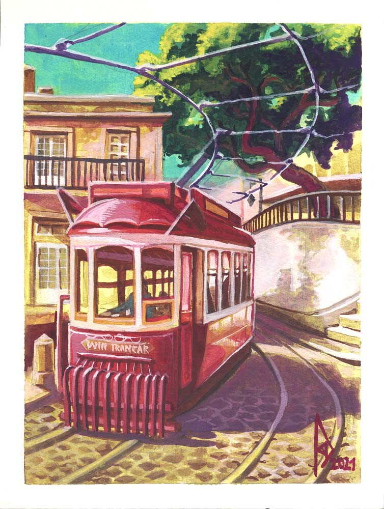 ArtStation - Traditional art - Environements 2