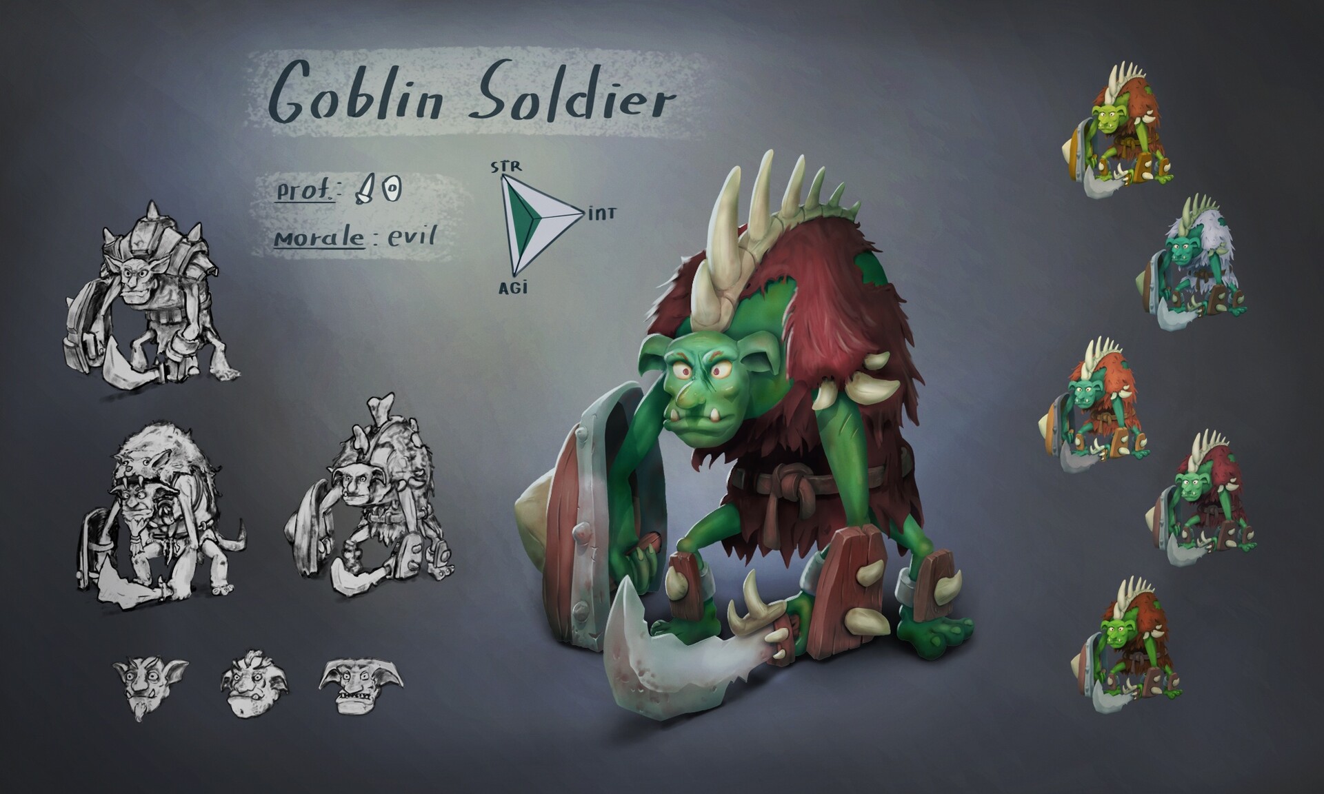 ArtStation - Goblin Soldier