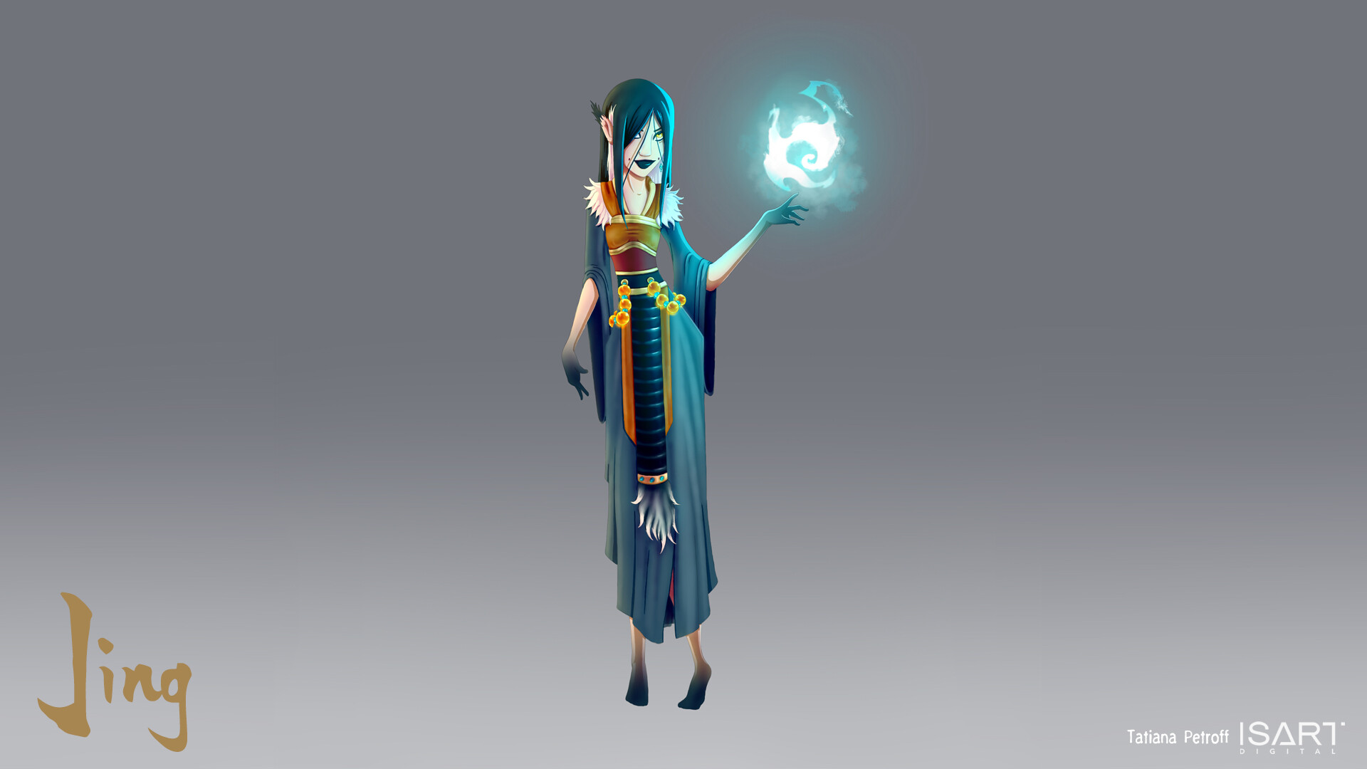 ArtStation - Wu Zetian - Jing character design