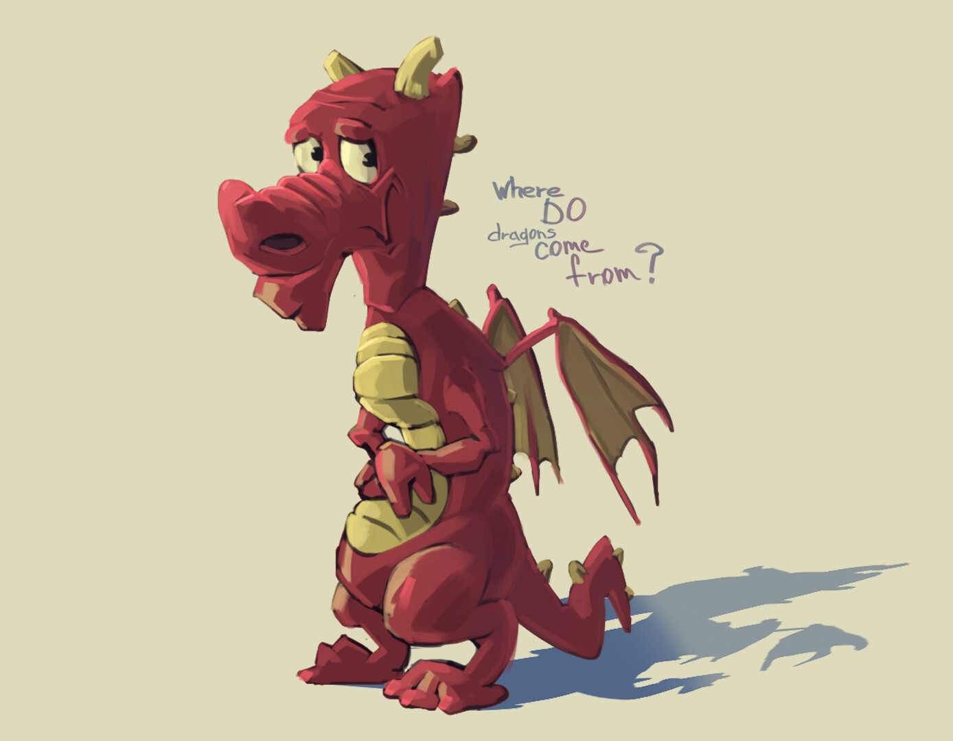 ArtStation - Where do dragons come from?