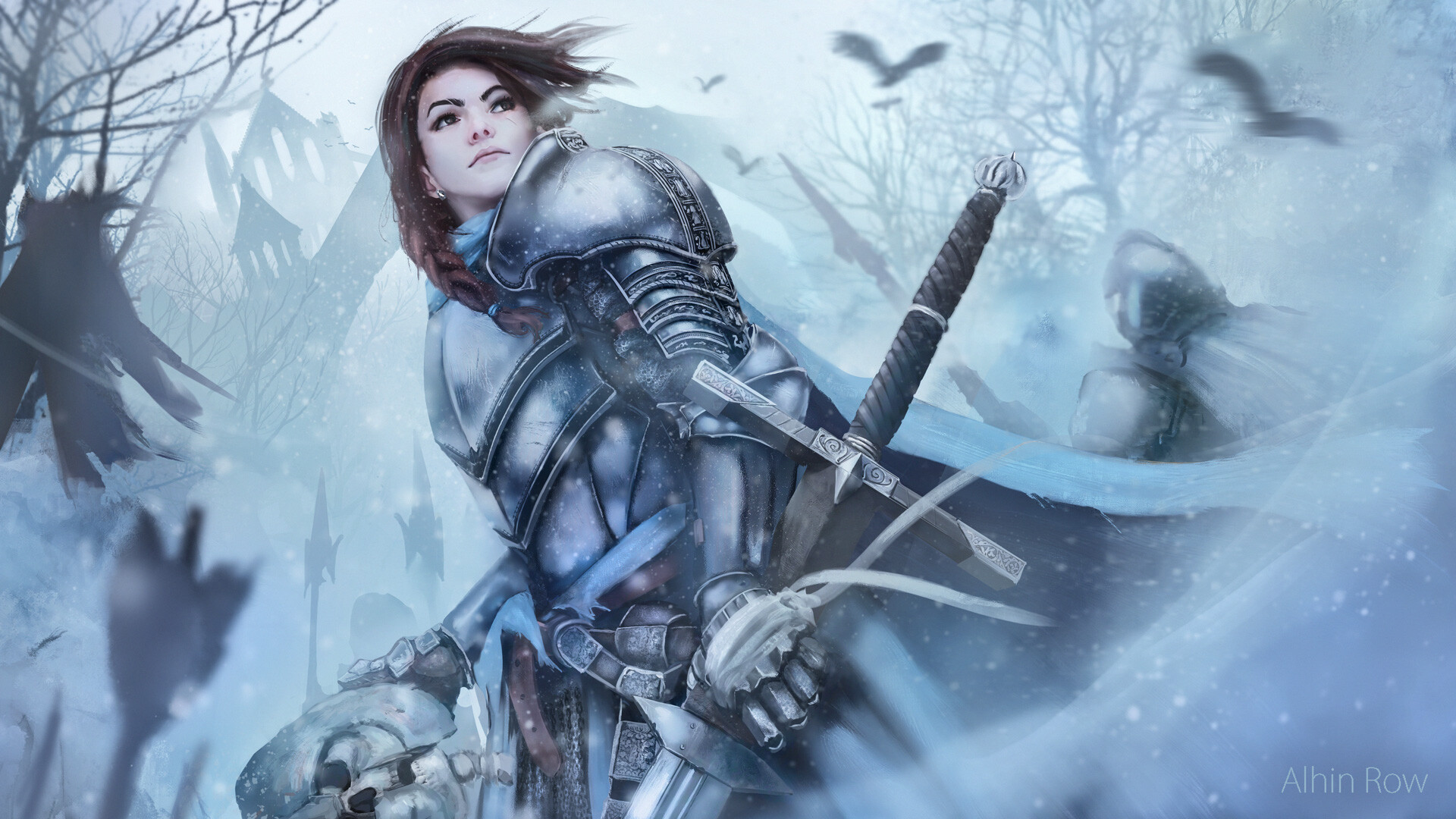 Neon Griffin Knight by Tomasz Chistowski : ImaginaryKnights