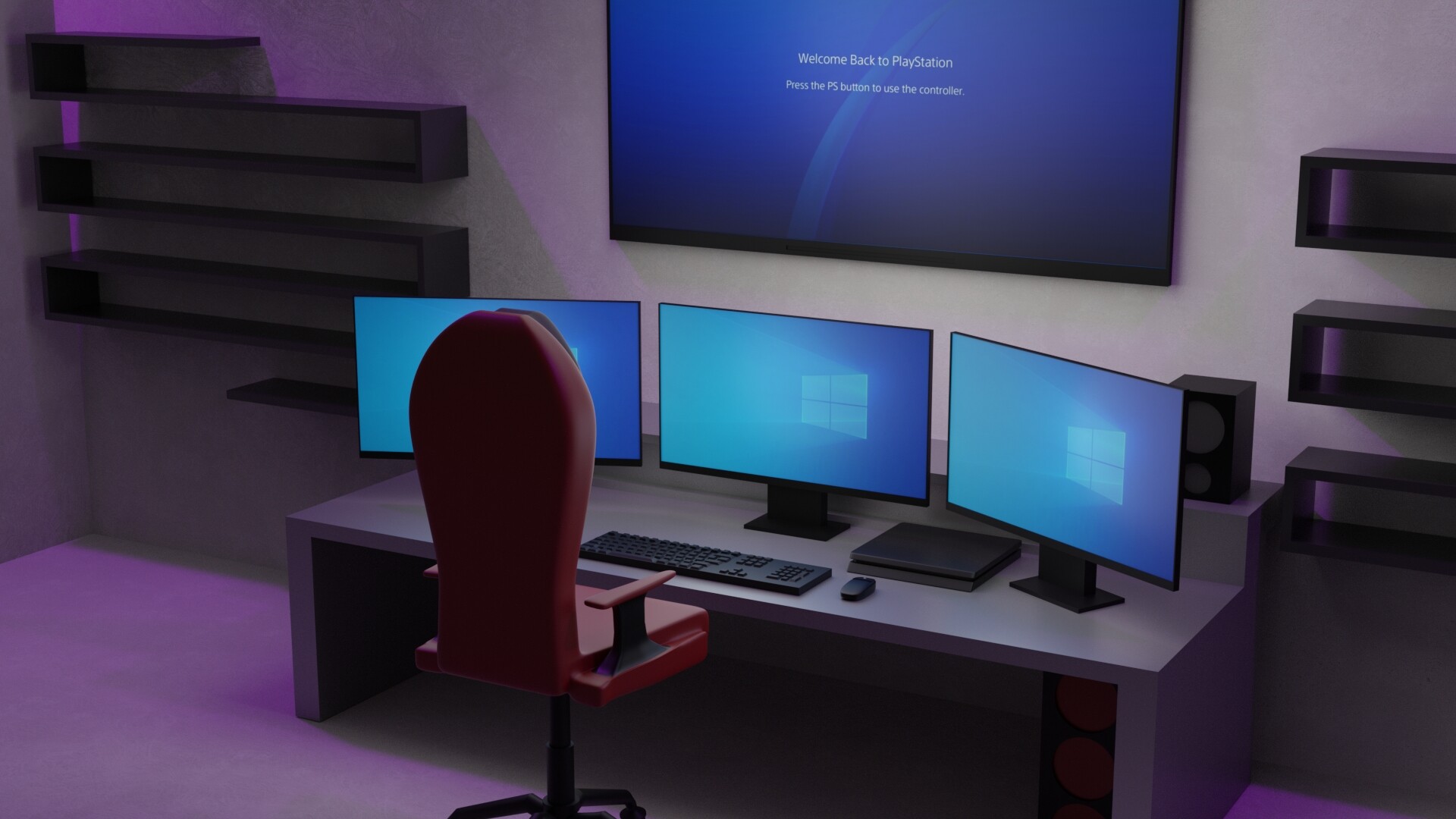 ArtStation - GamerRoom