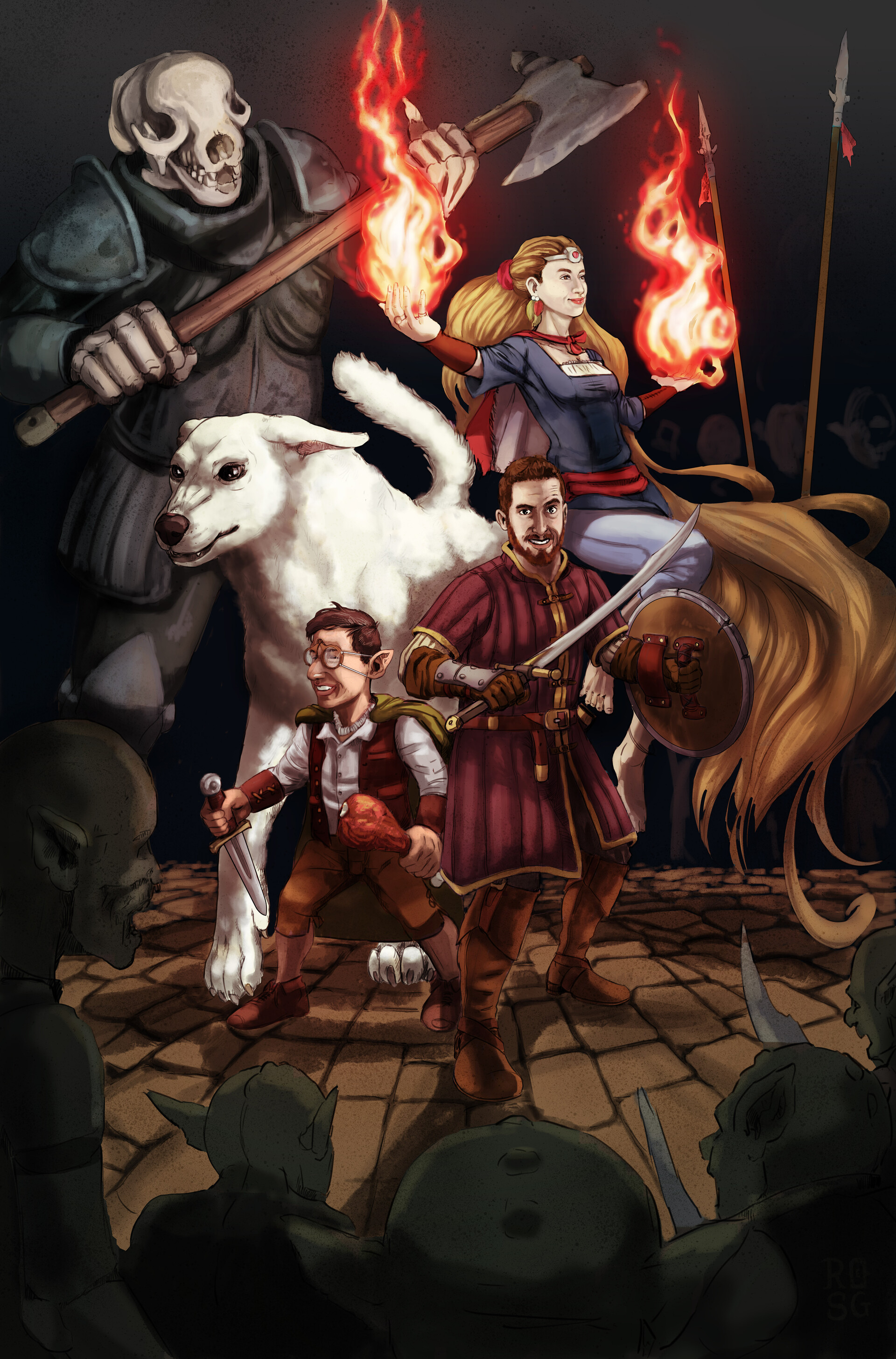 ArtStation - Iron Bond, Proko Challenge june 2021 RESG