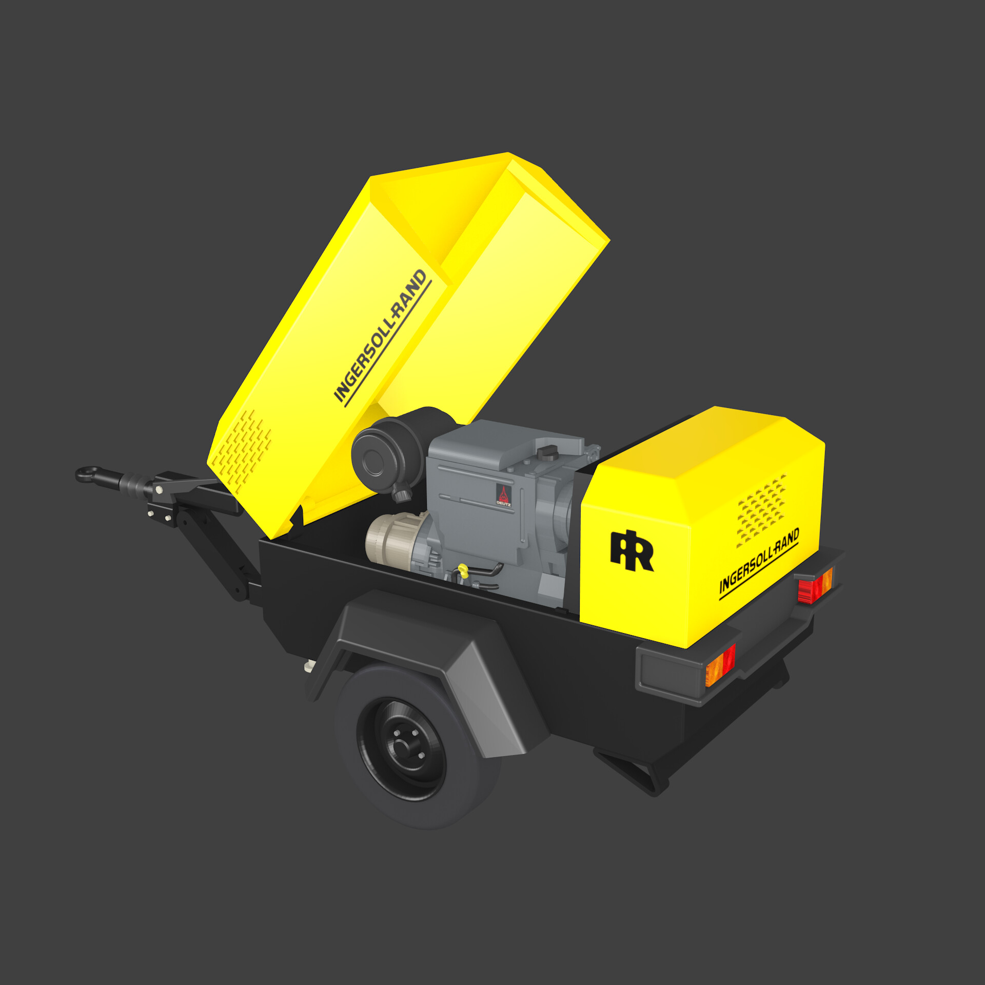 ArtStation - Ingersoll Rand P130