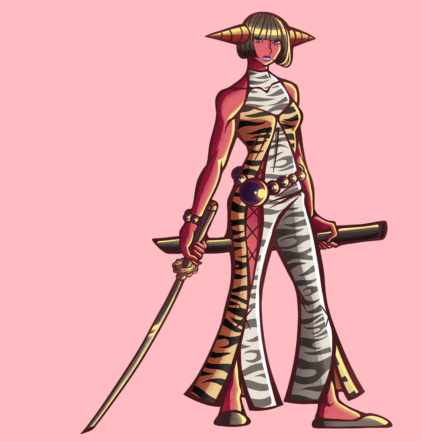 ArtStation - Sword Oni