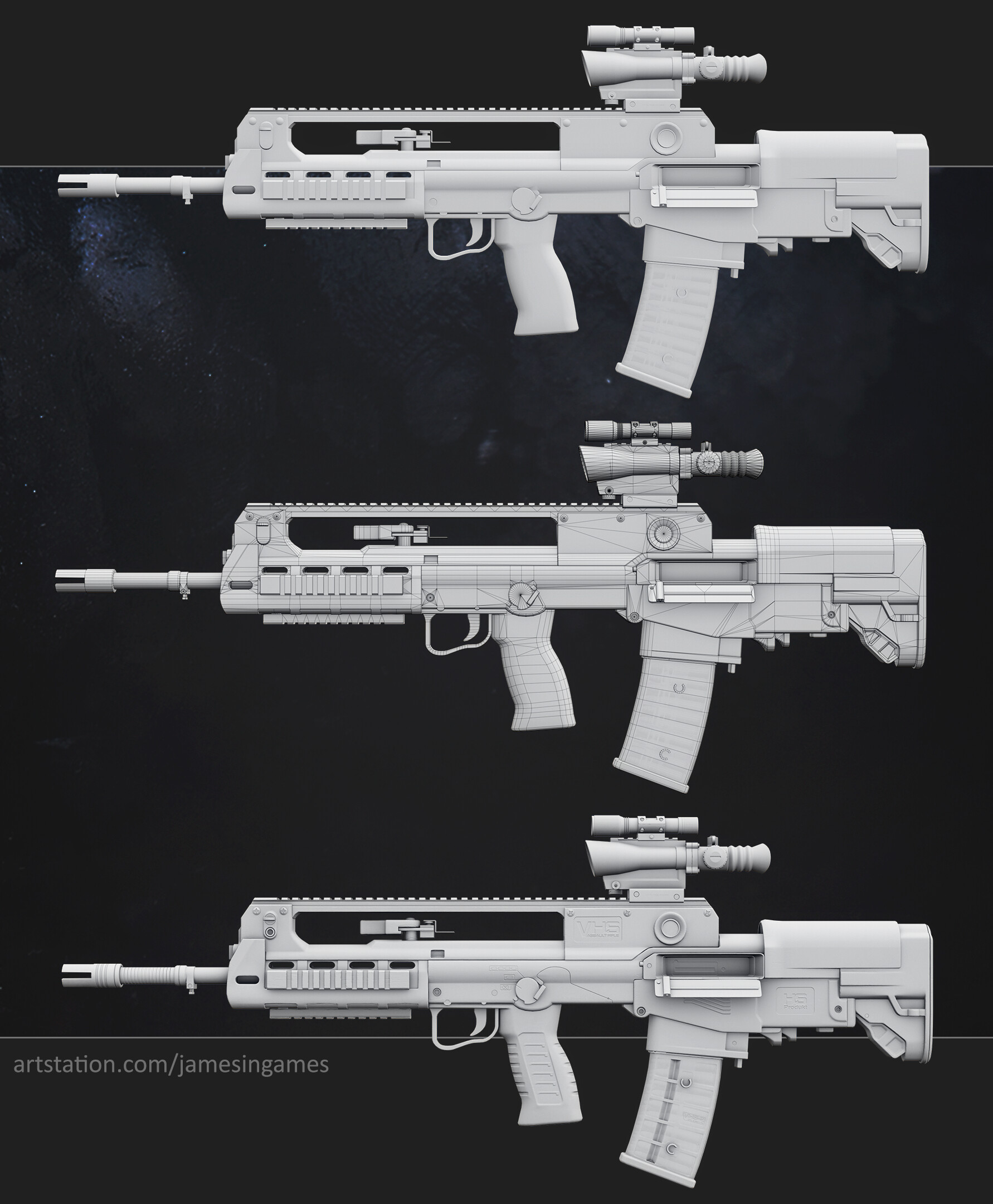 James Galanis - VHS-2 Assault Rifle Re-Work