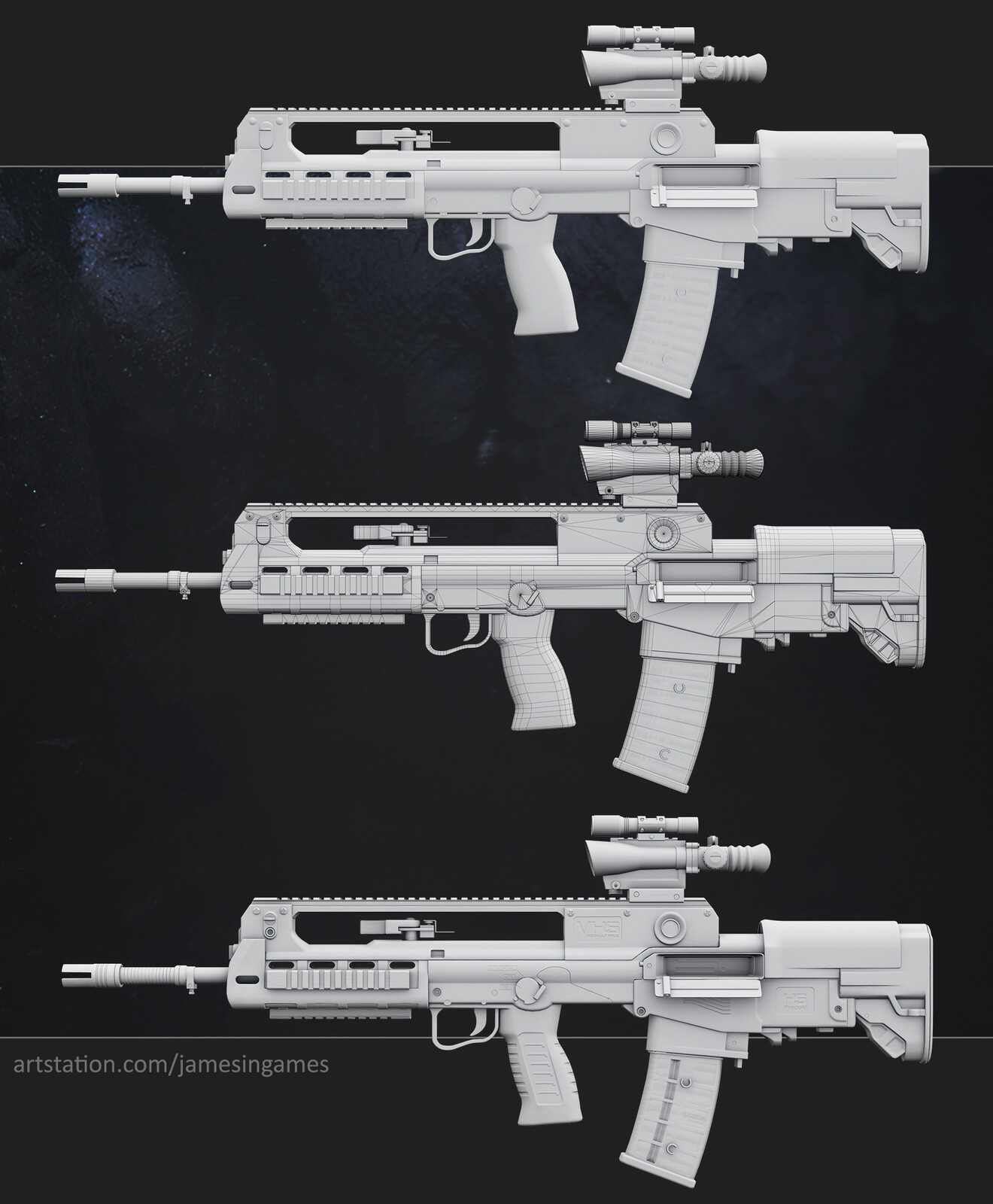 James Galanis - VHS-2 Assault Rifle Re-Work