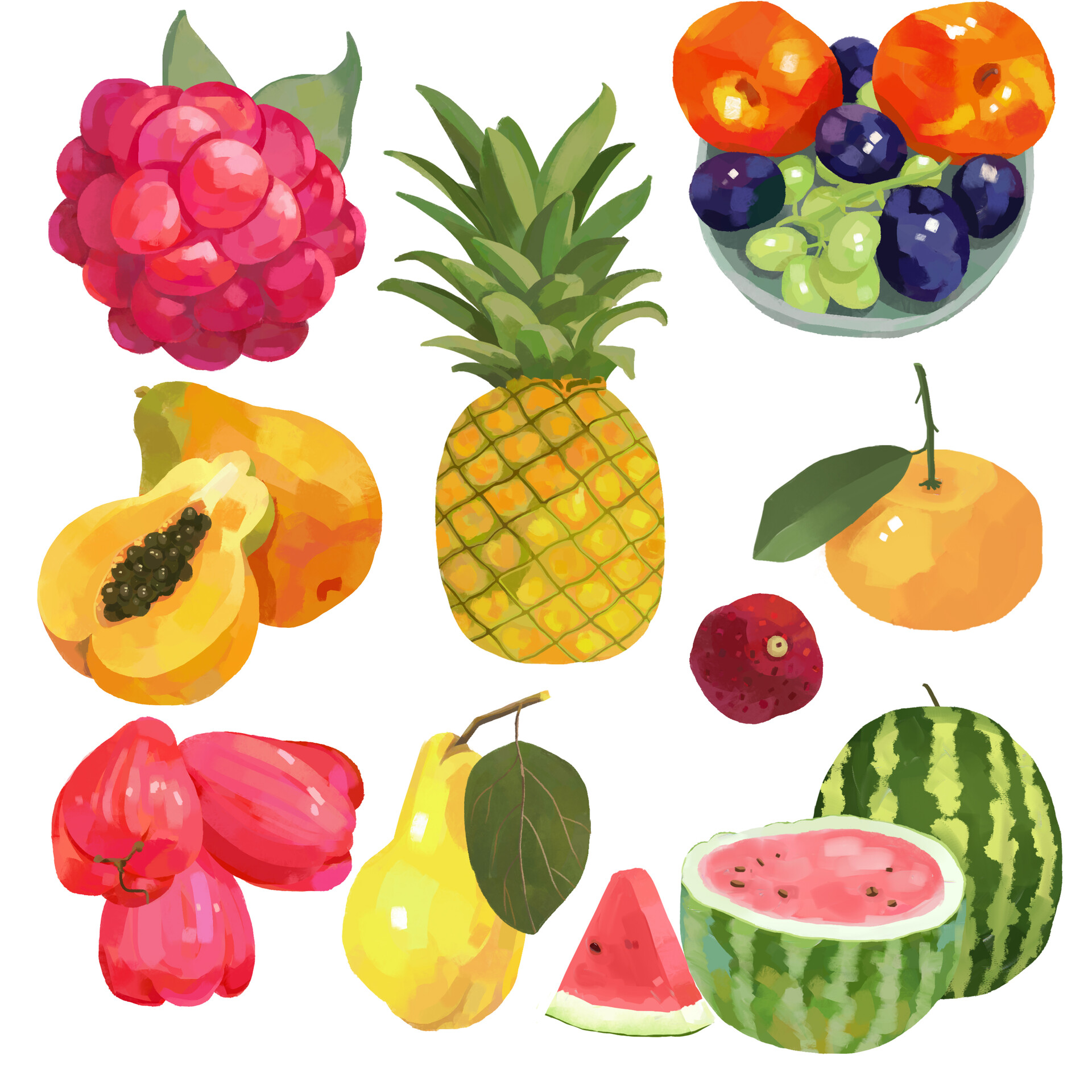 ArtStation - fruits