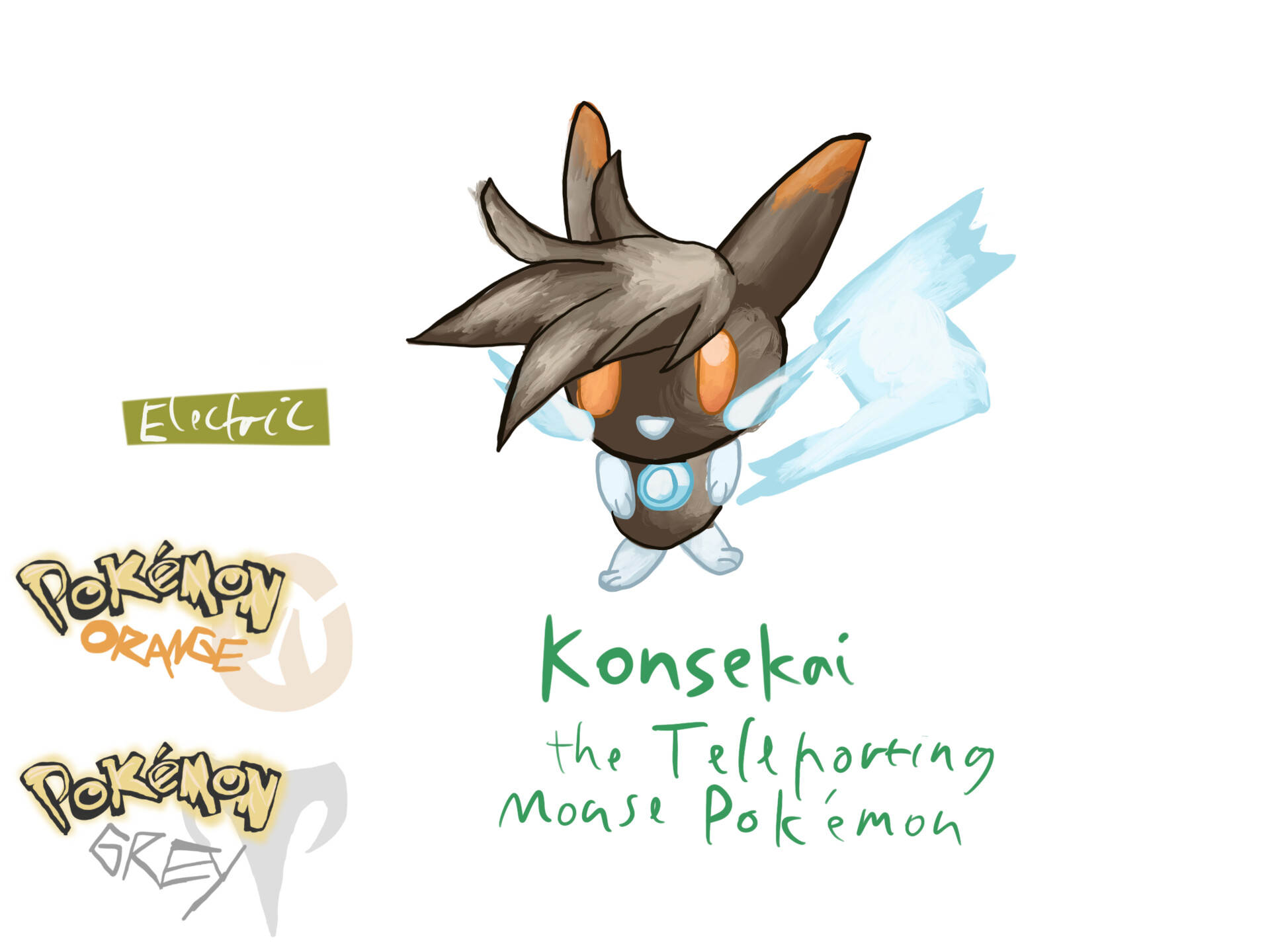 ArtStation - Pokemon Orange/Grey