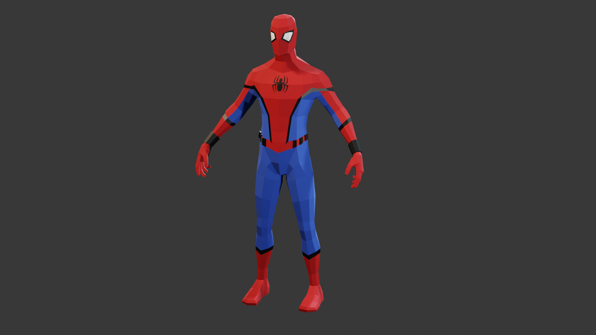ArtStation - Spider-Man Low Poly