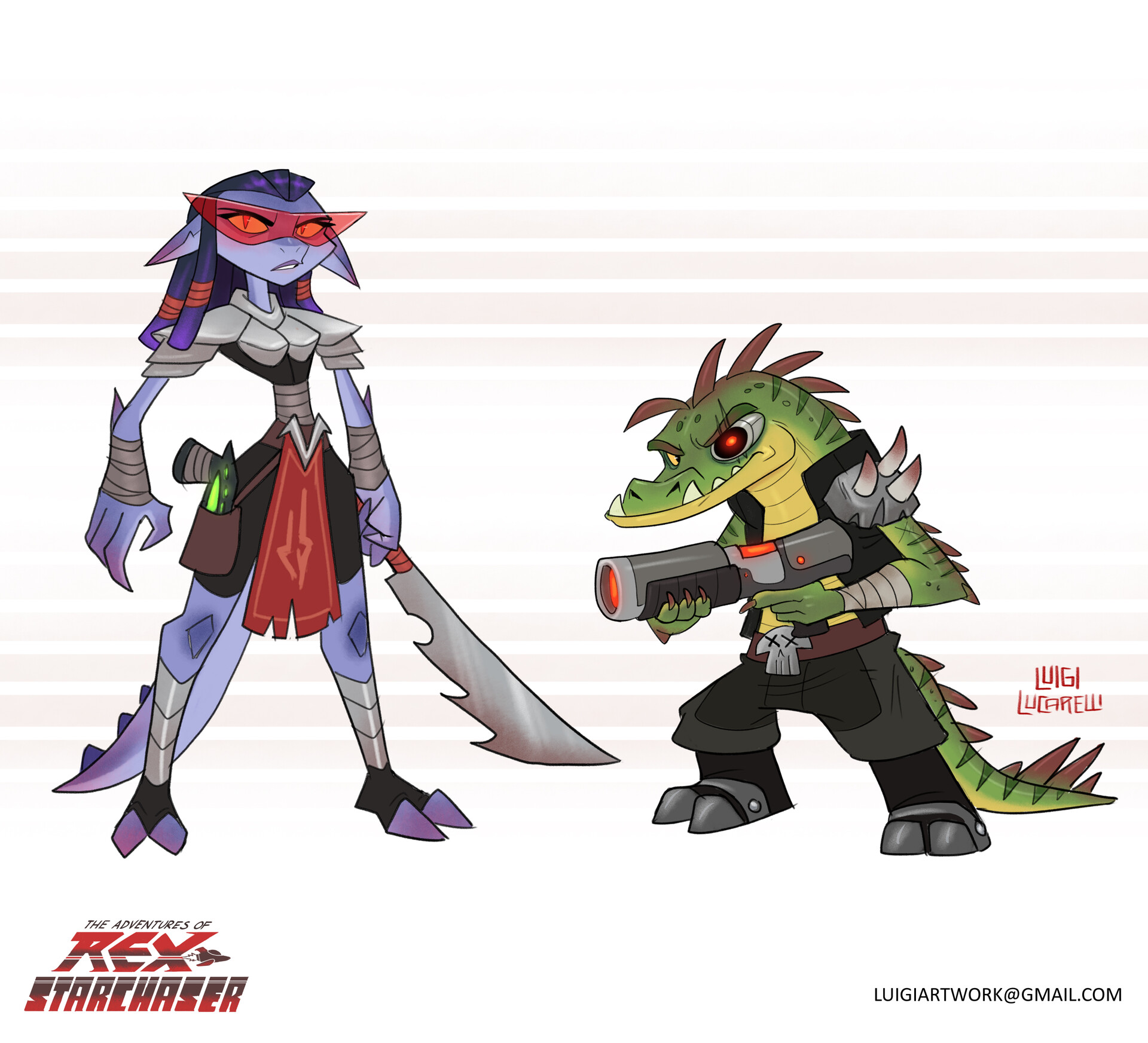 Luigi Lucarelli - The Adventures of Rex Starchaser