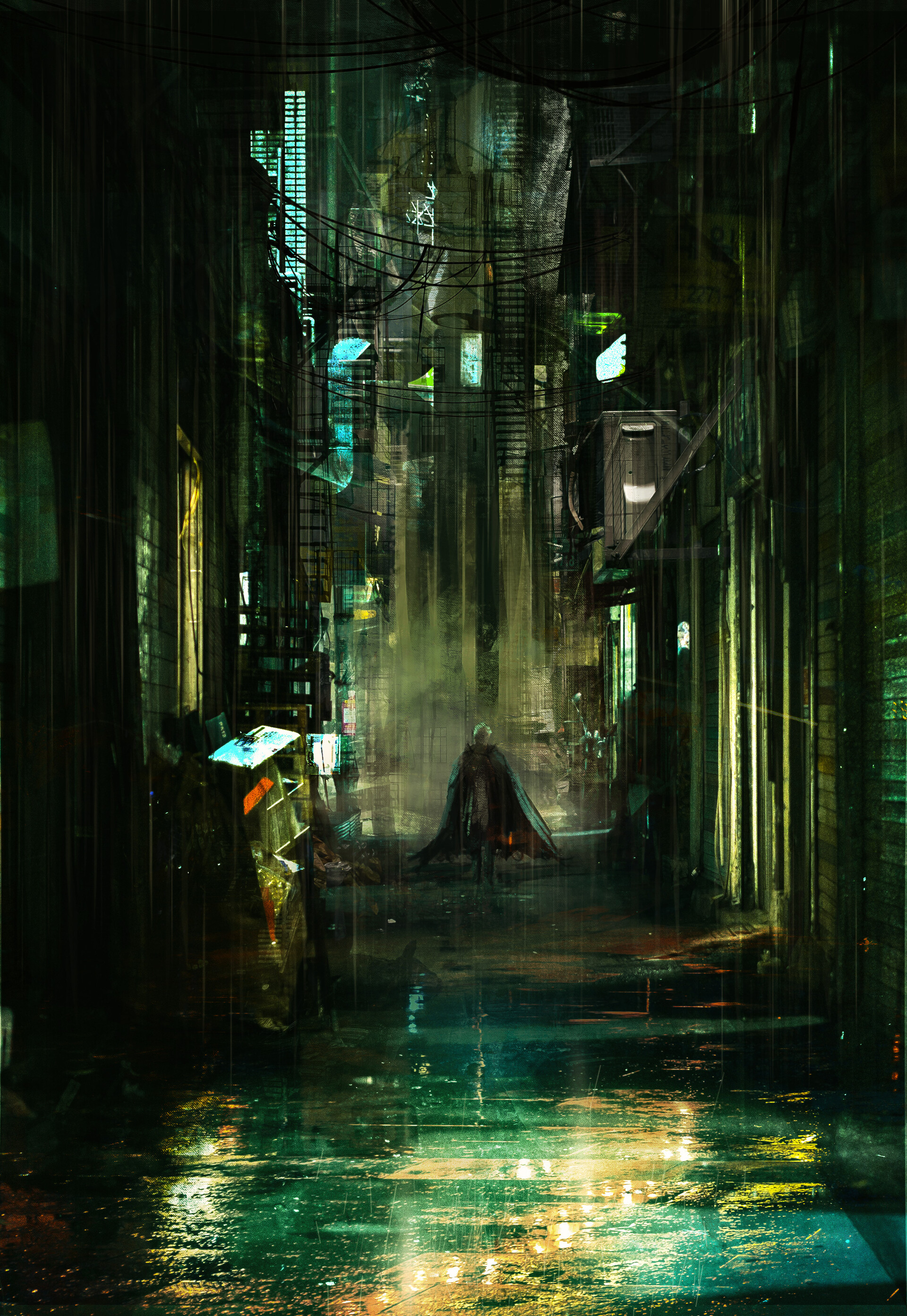 ArtStation - alley