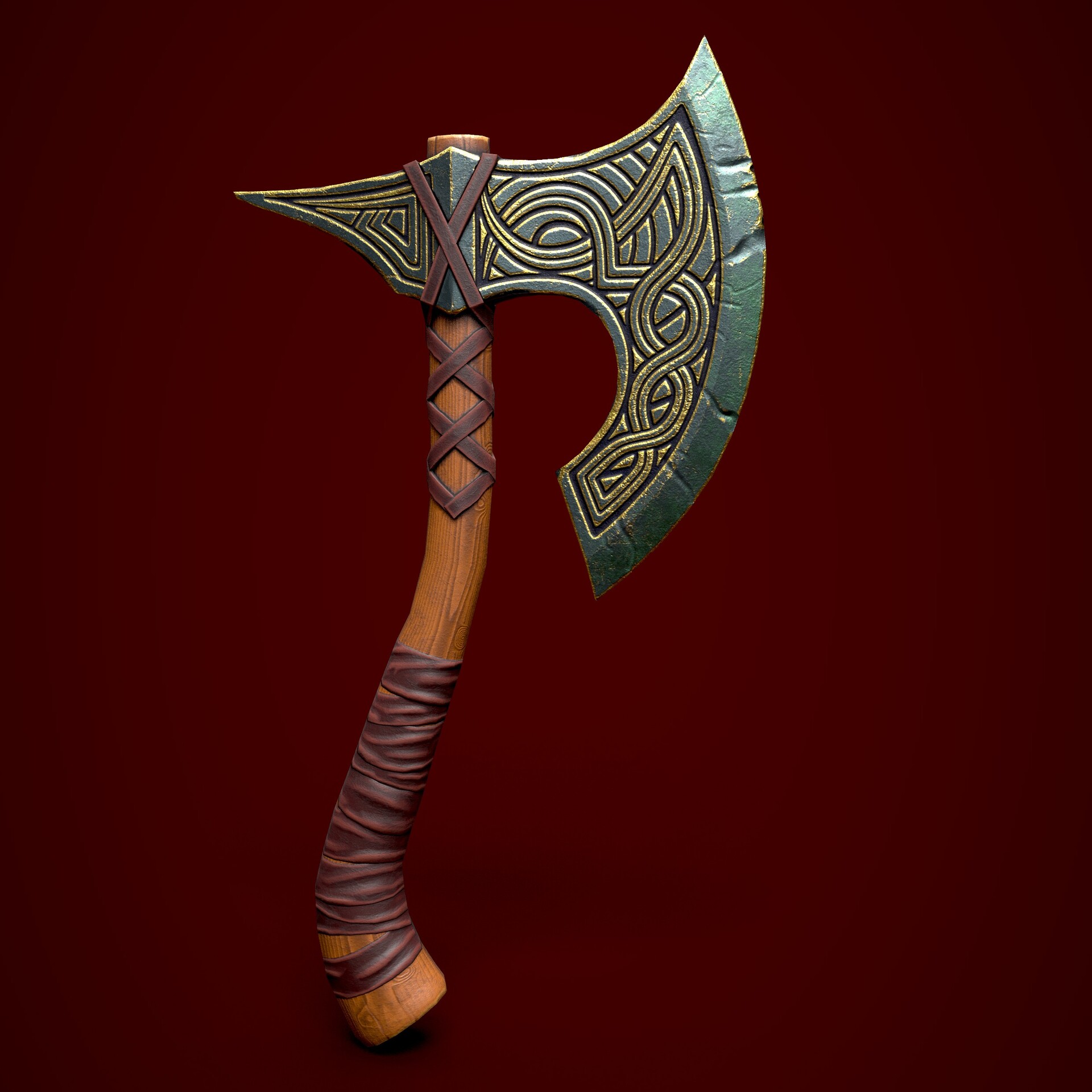 ArtStation - Battle Axes - Set