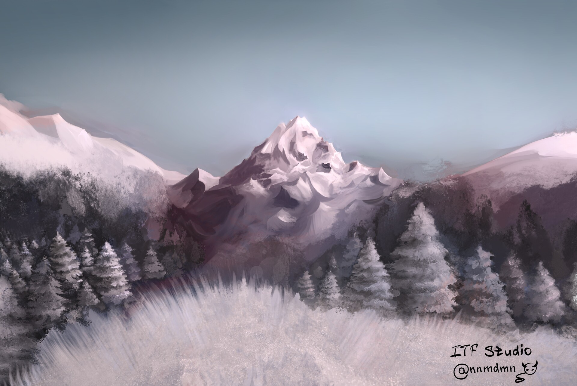 ArtStation - random background drawing