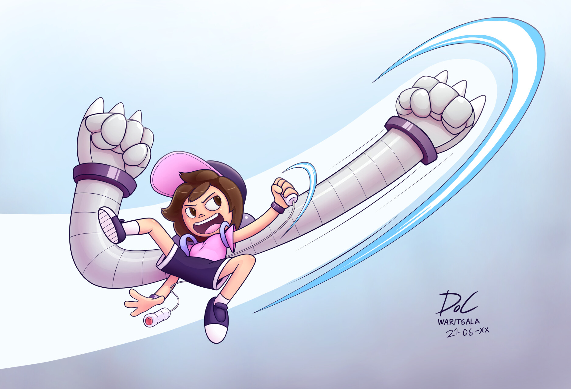 ArtStation - Games and giant metal arms