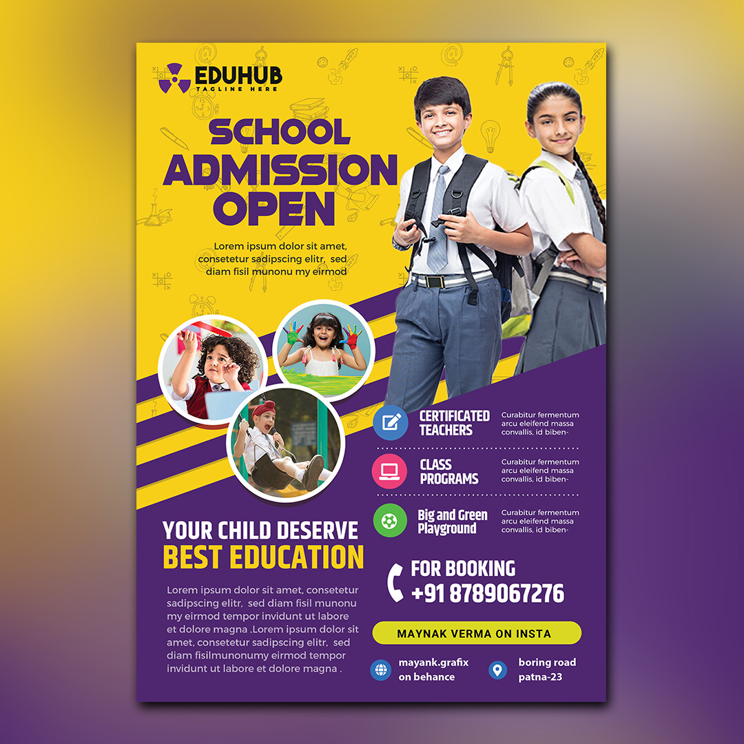 ArtStation - Attractive flyer design