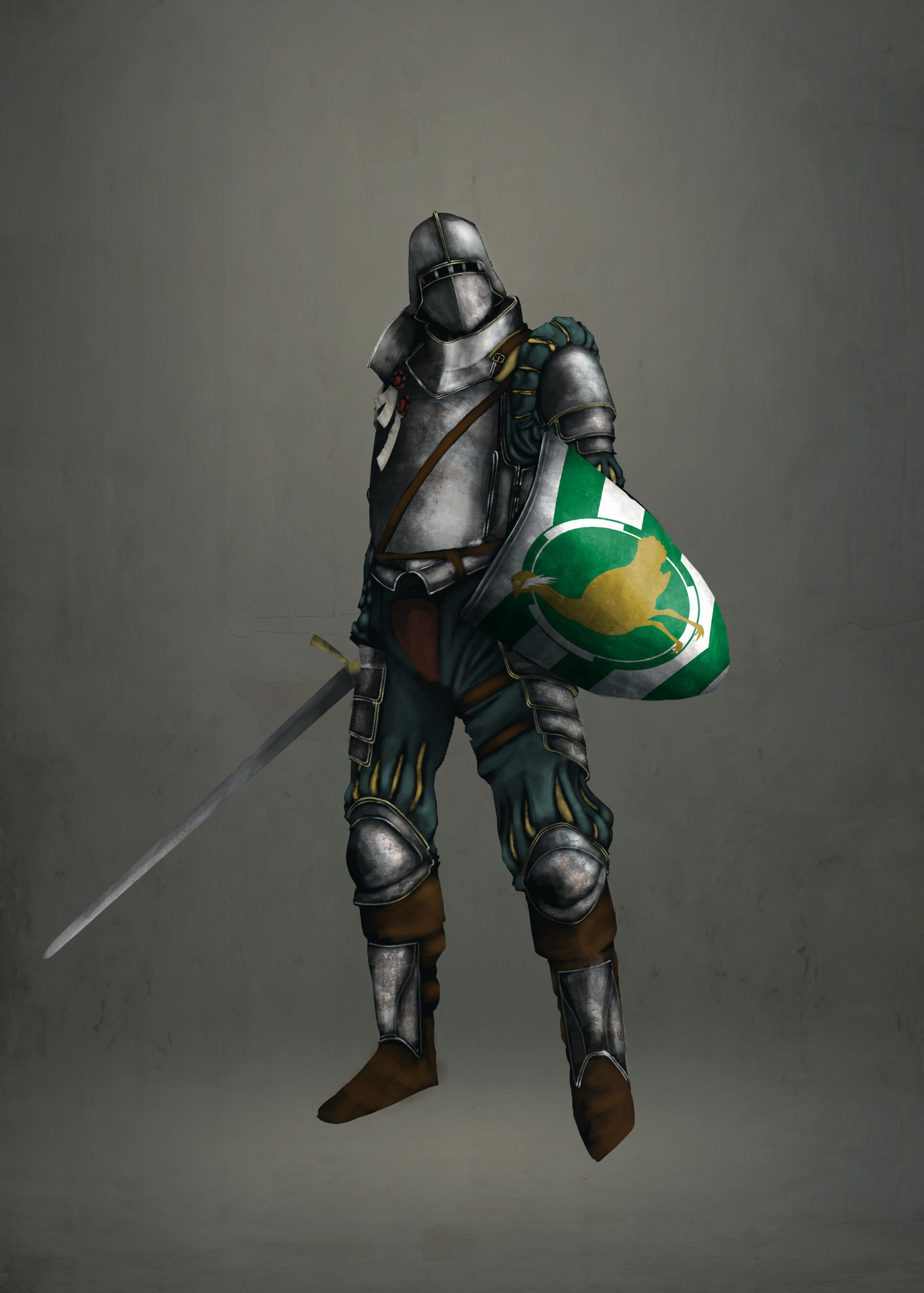 ArtStation - Armoured footman
