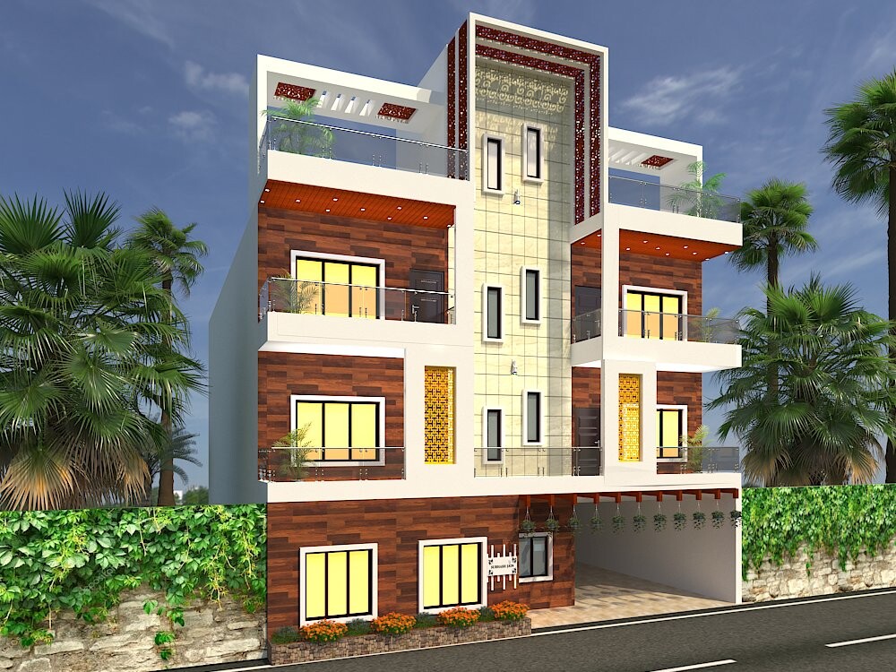 ArtStation - Architecture modeling and texturing render