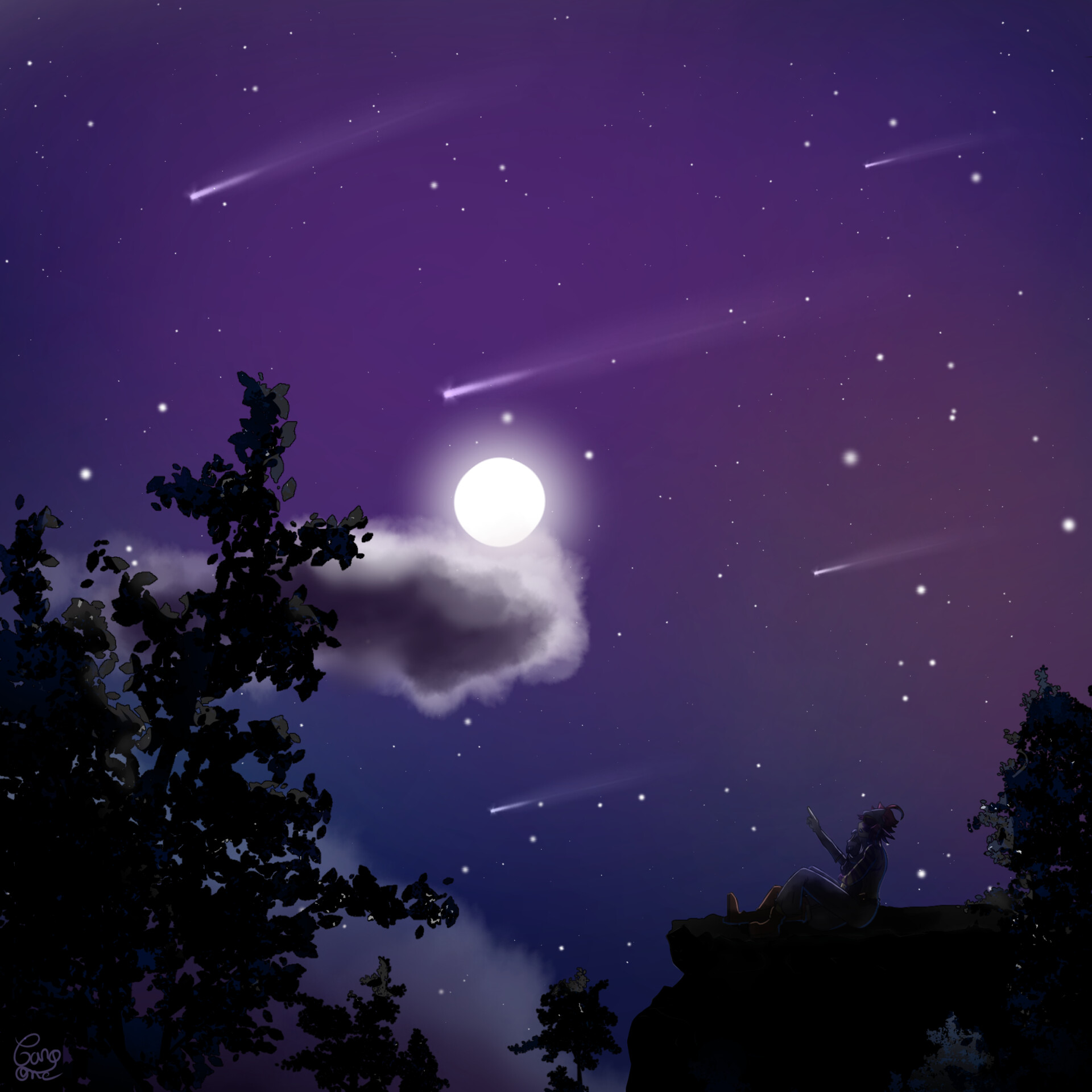 ArtStation - Dessin de nuit