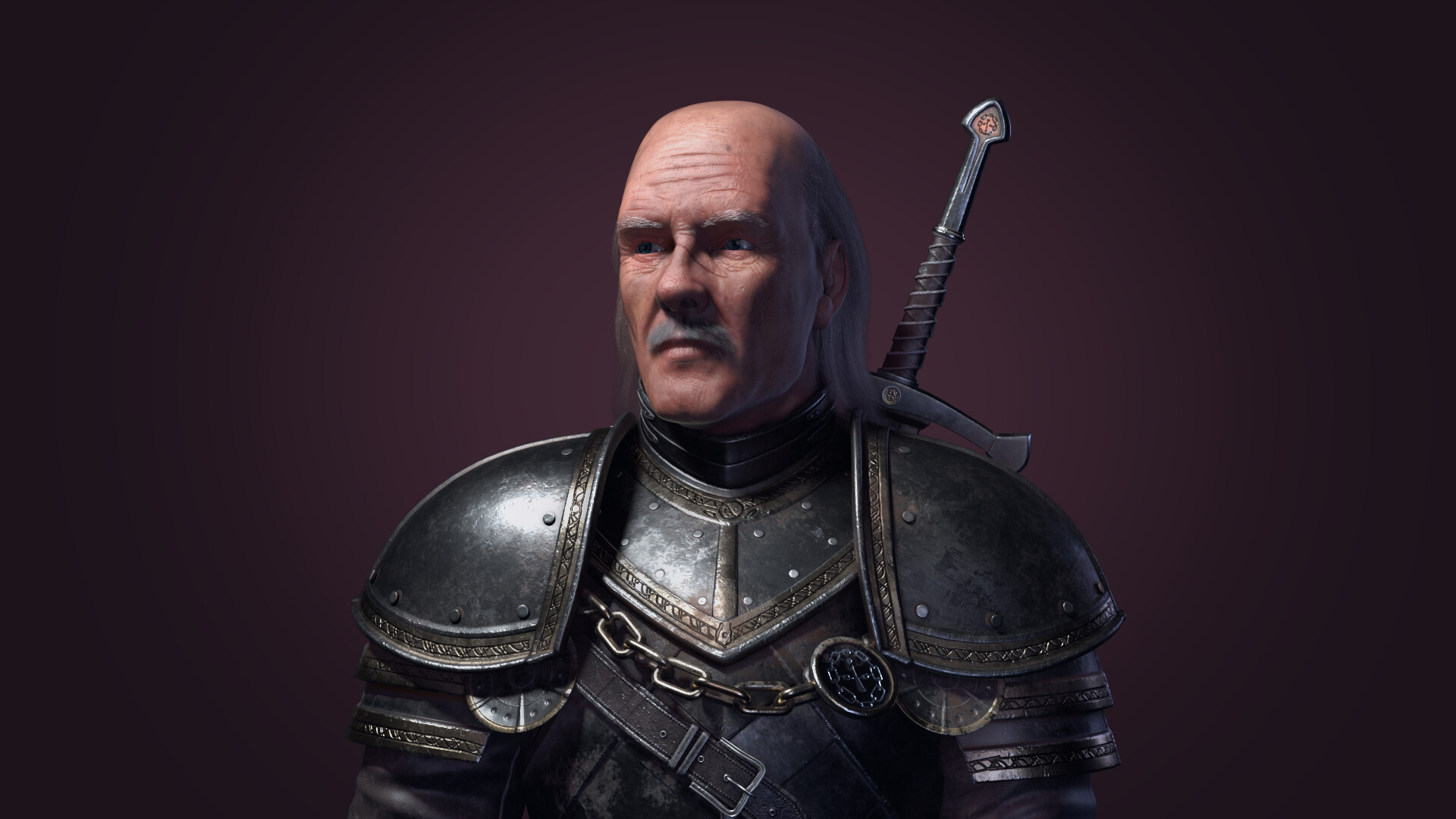 ArtStation - Old Warrior