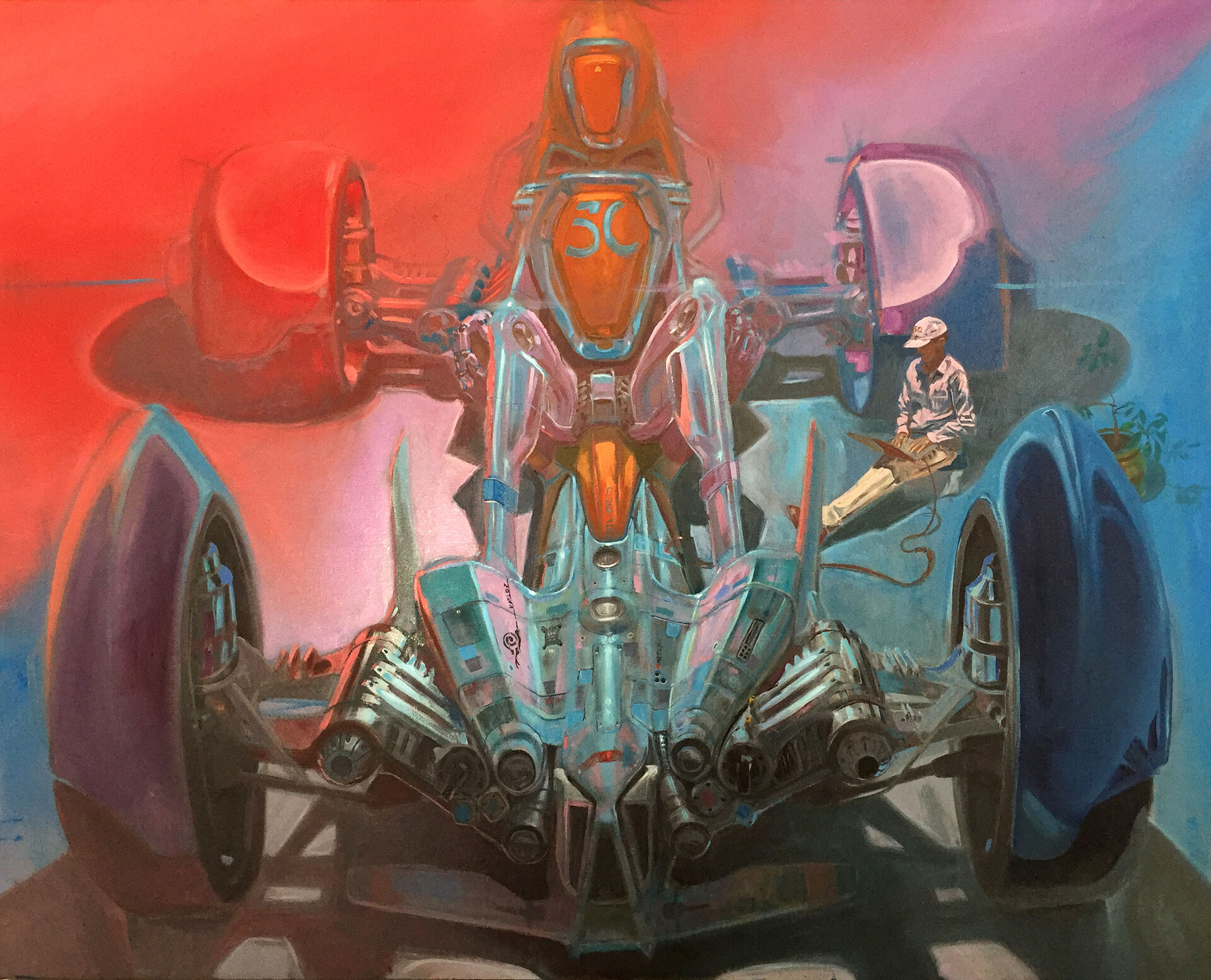 ArtStation - "Exo car"