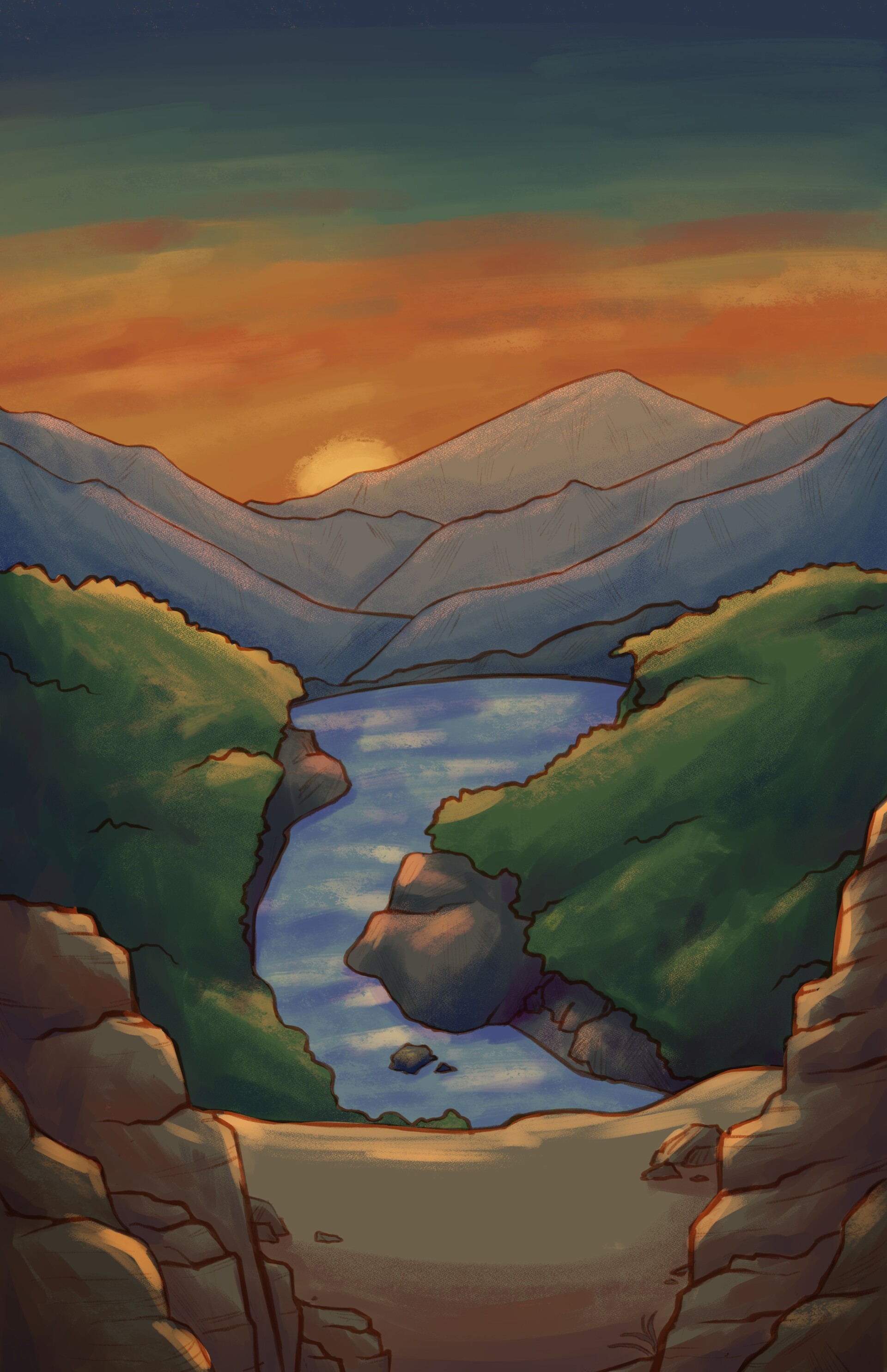 ArtStation - A Way in the Wilderness