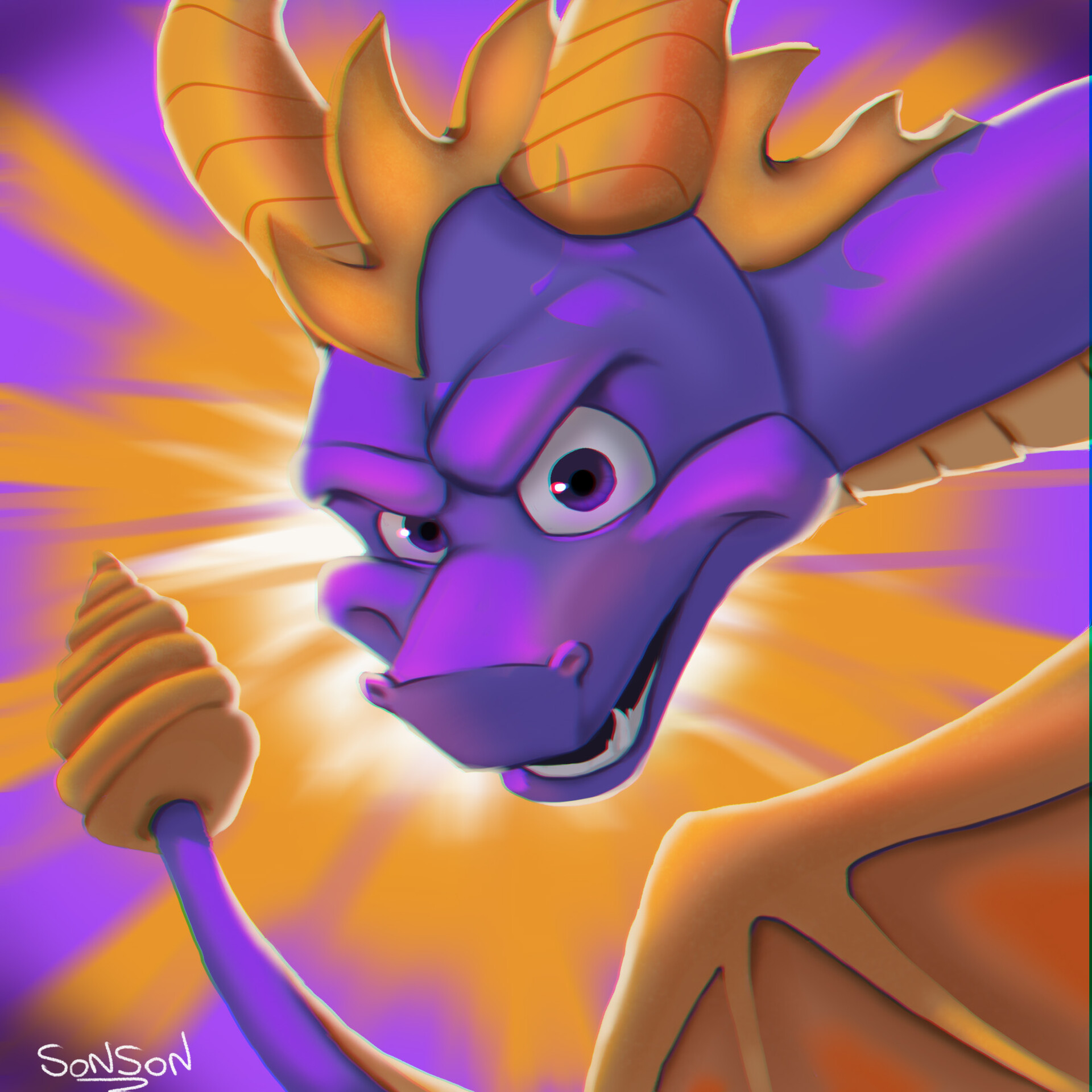 ArtStation - Spyro | Fanart