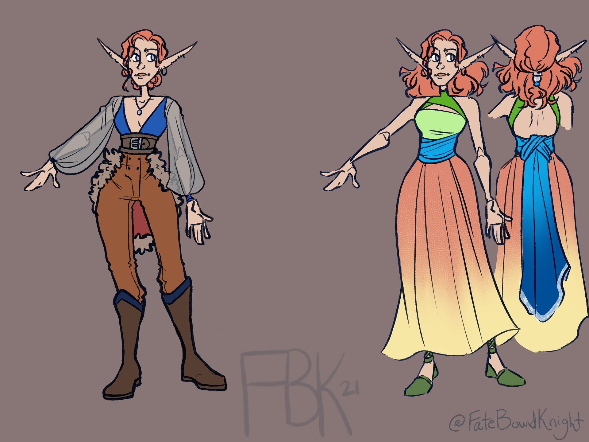 Kaden Collins - Costume Design: Pirate Bard 1