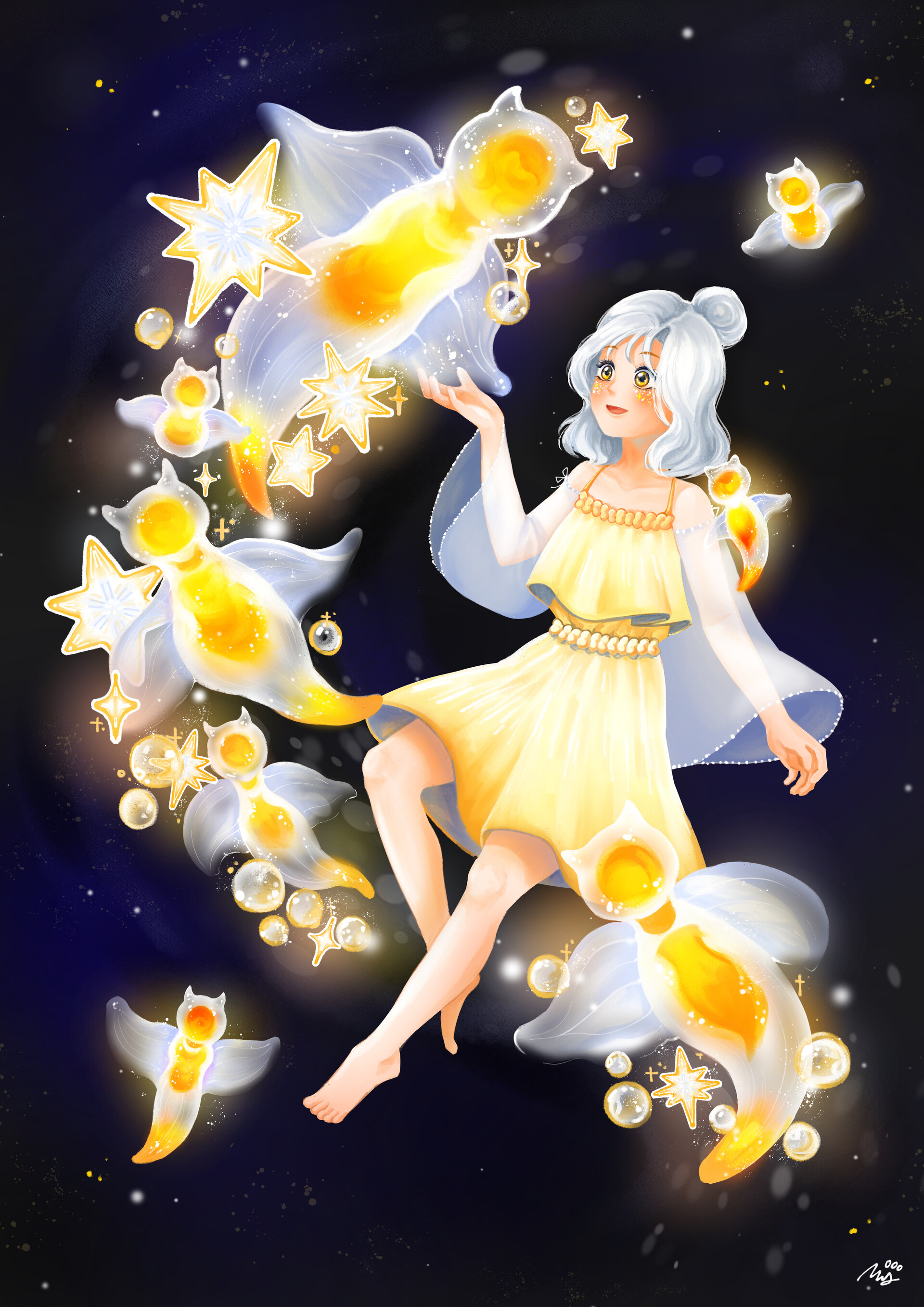 ArtStation - Shining Ocean - Yellow