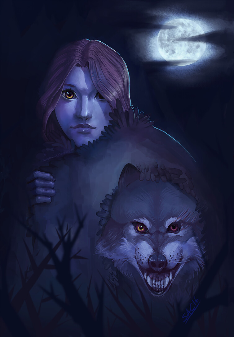 ArtStation - Wolf Twins