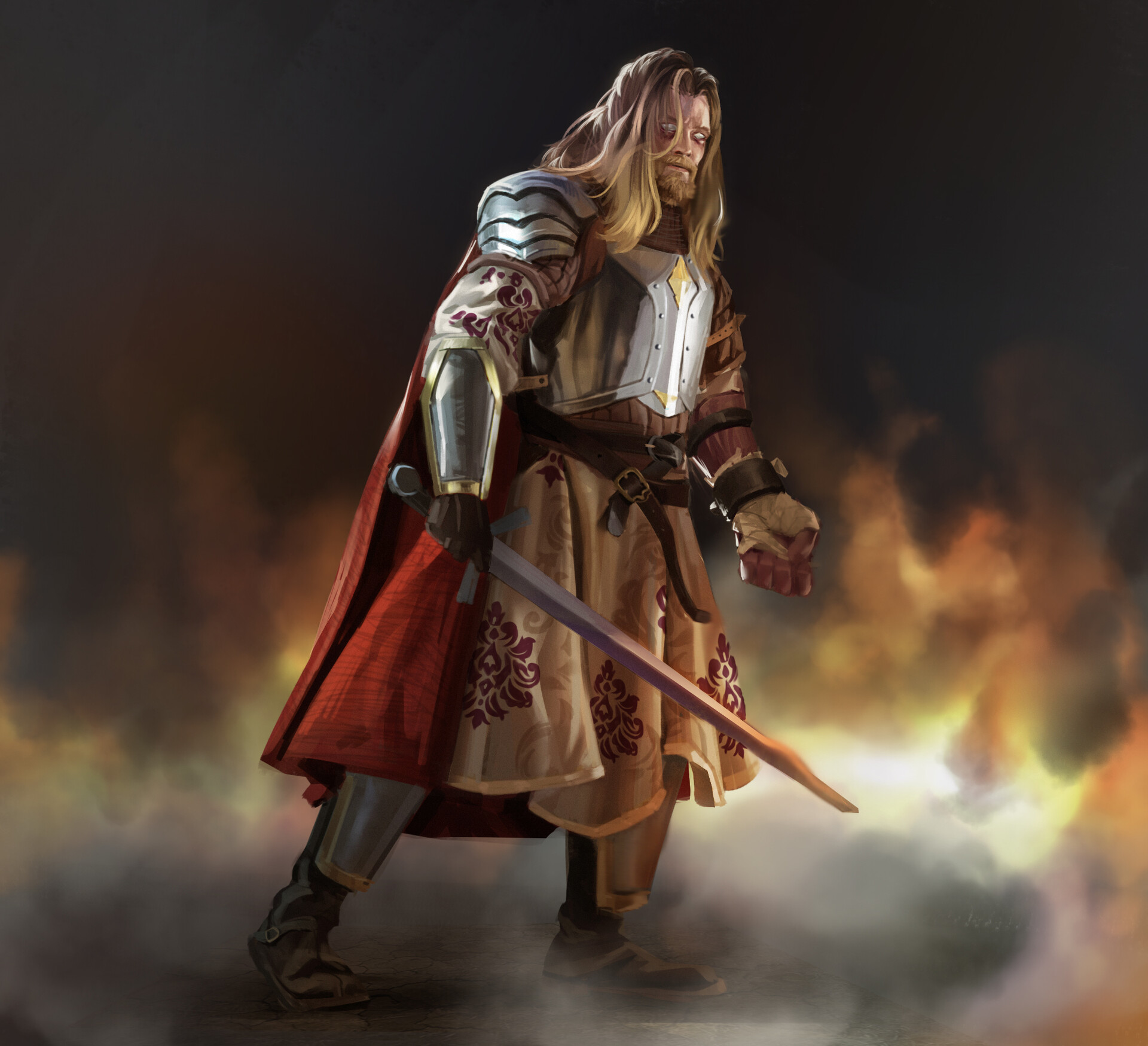 ArtStation - stury—sword man
