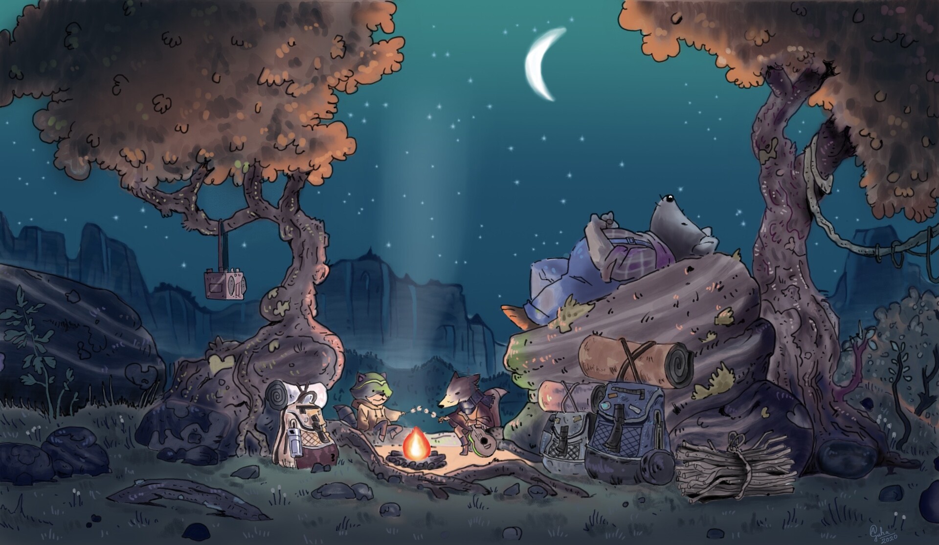 ArtStation - Pooh 🐻