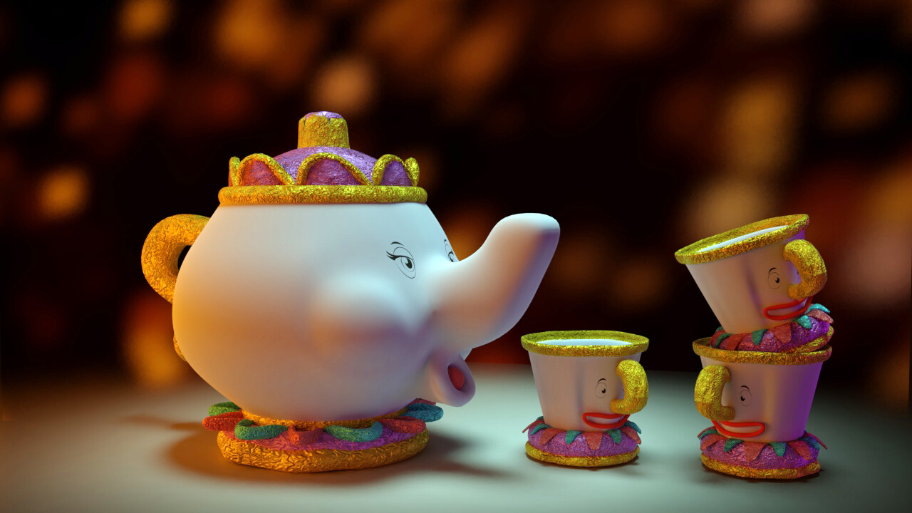 ArtStation - funny cup