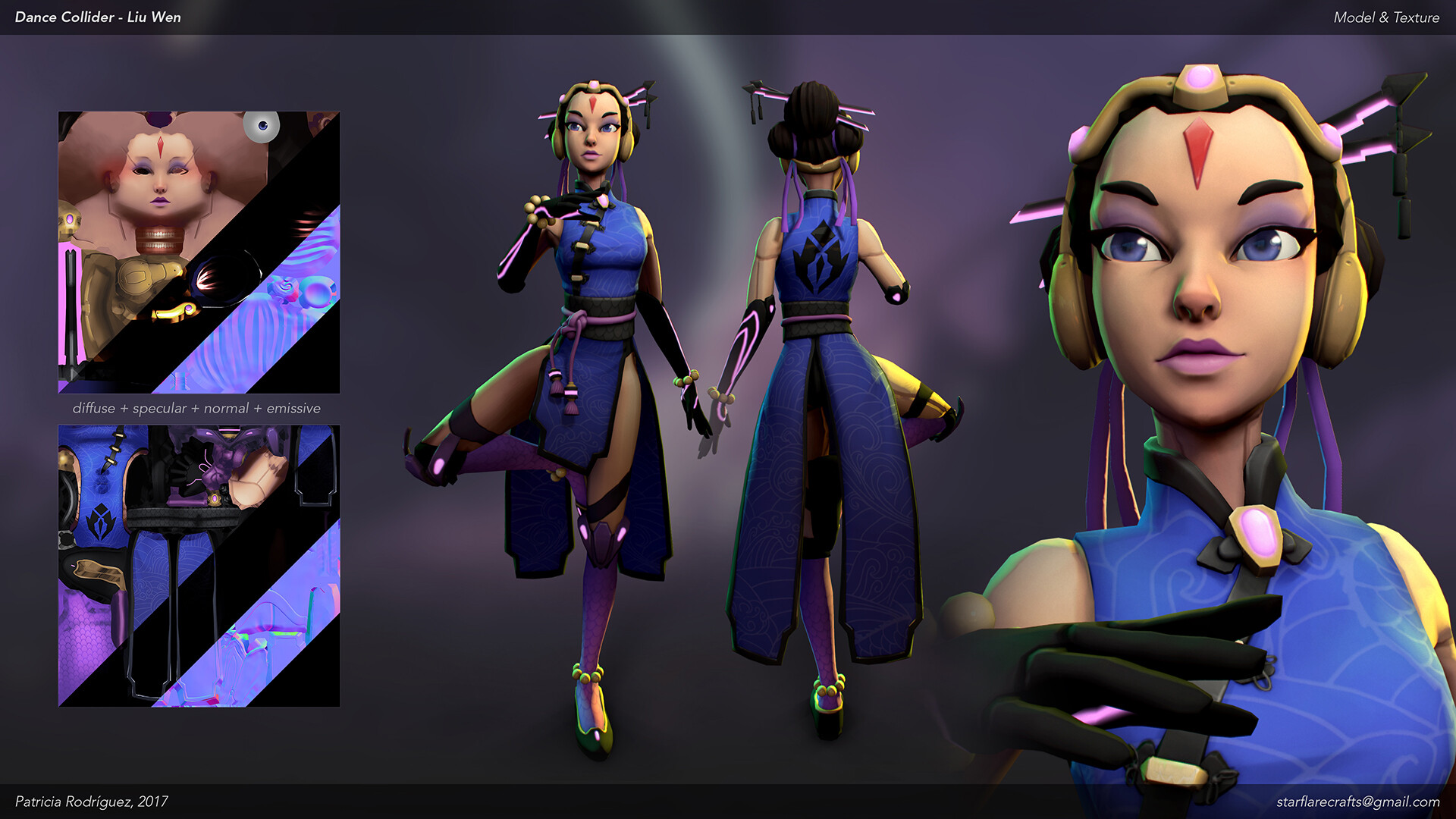 Patricia Rodríguez Torroba - Dance Collider - Yuri, Lais, Liu Wen and Sonya