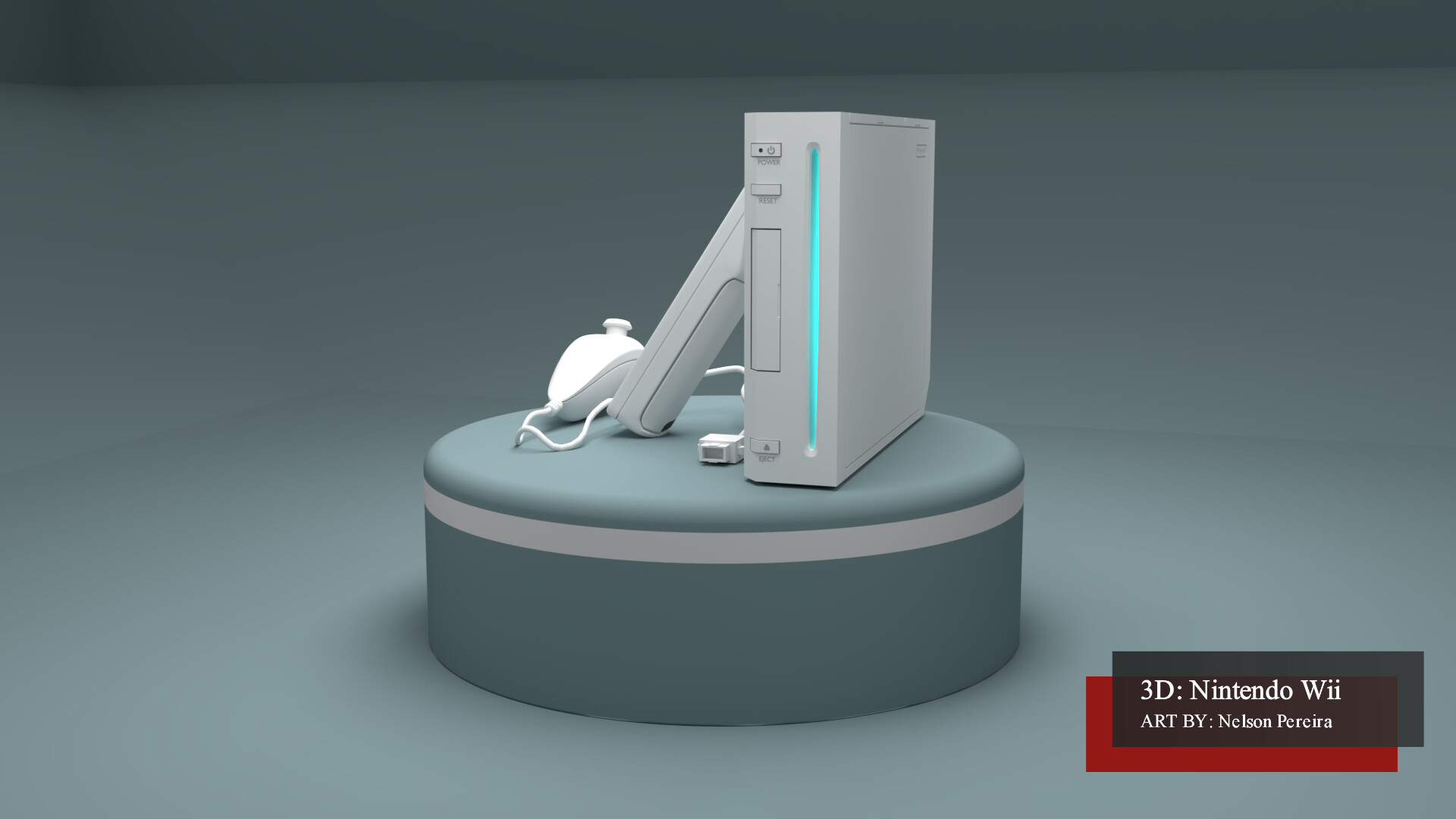 ArtStation - Nintendo Wii Console