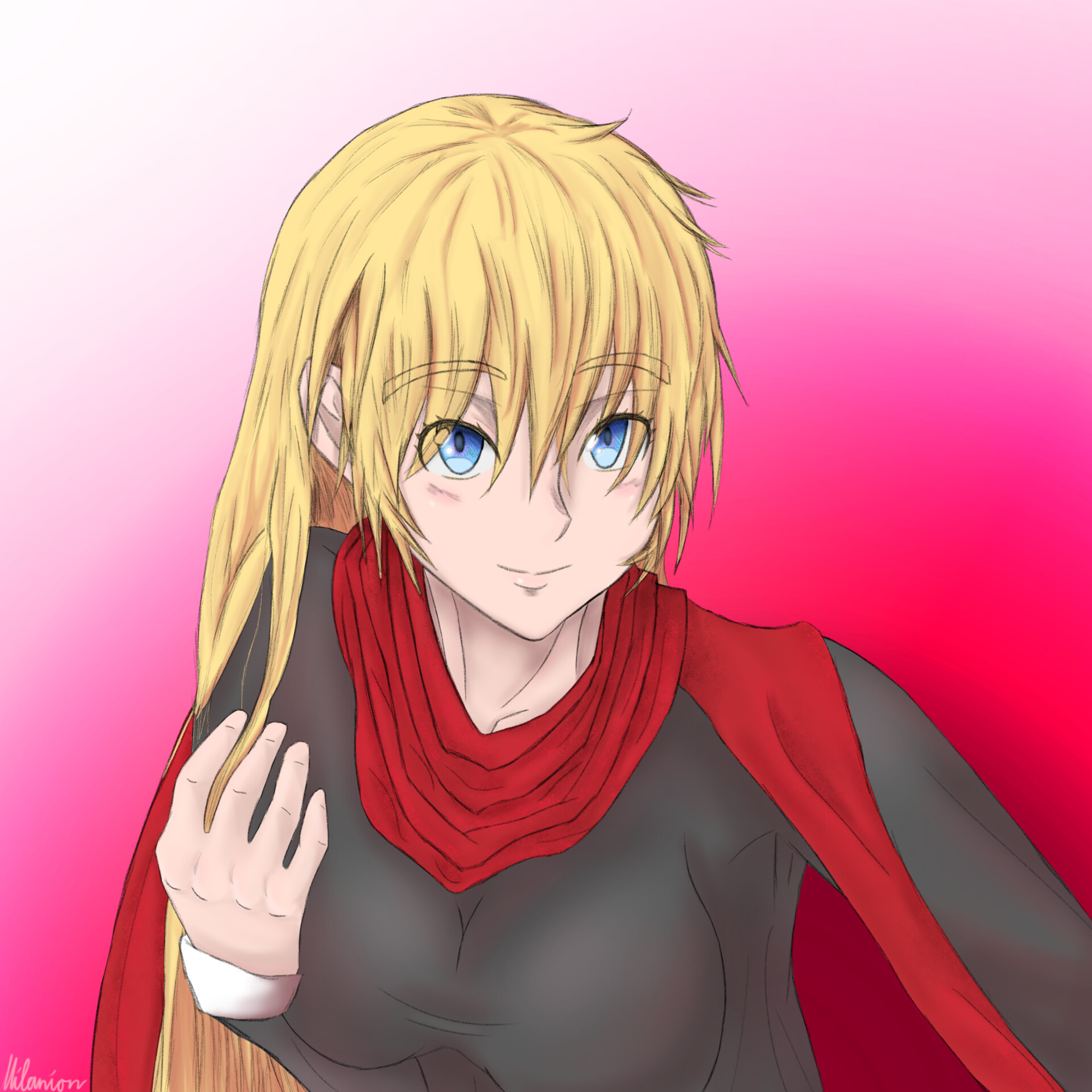 ArtStation - generic blonde girl "selene"