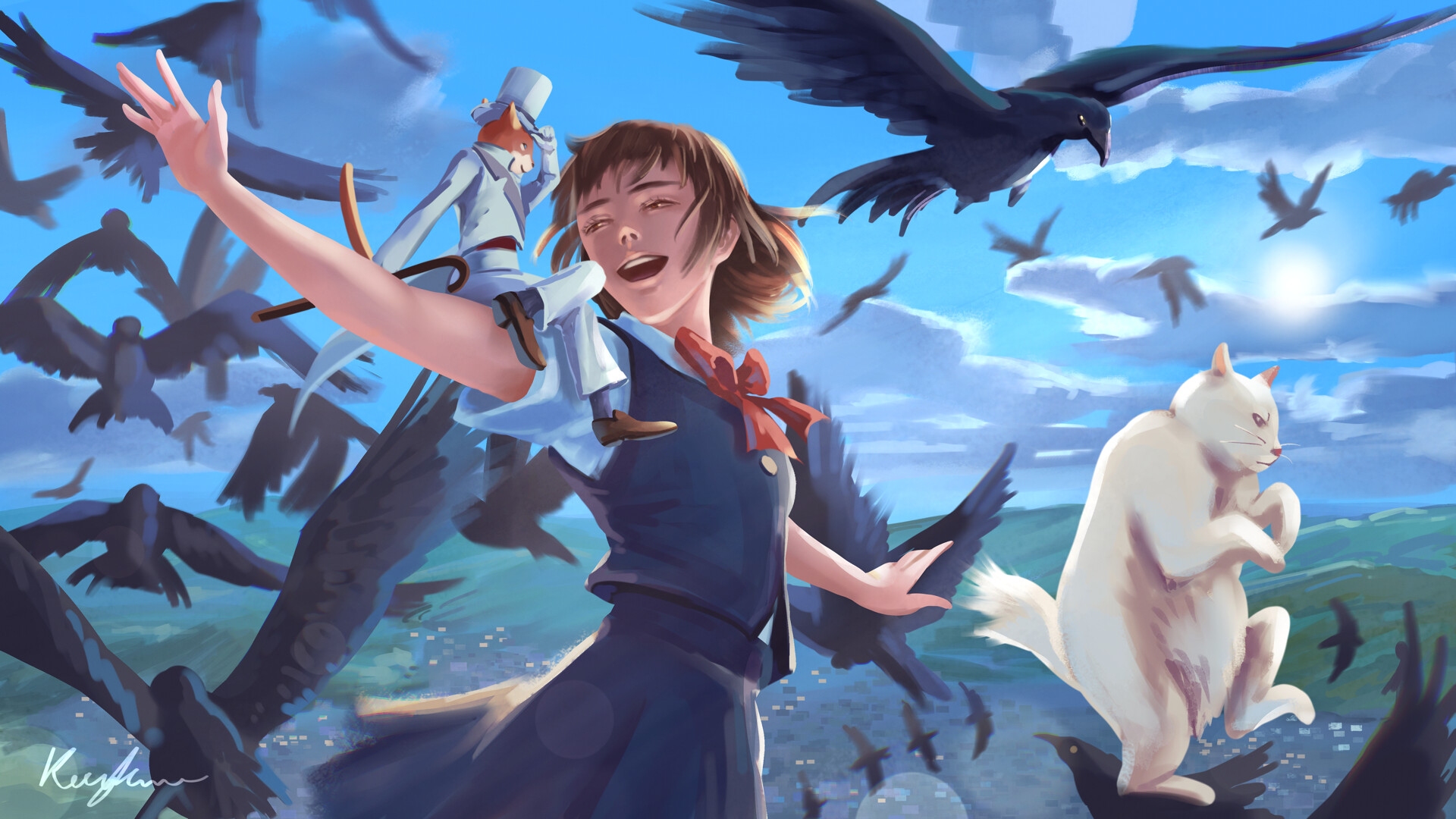 The Cat Returns Wallpaper