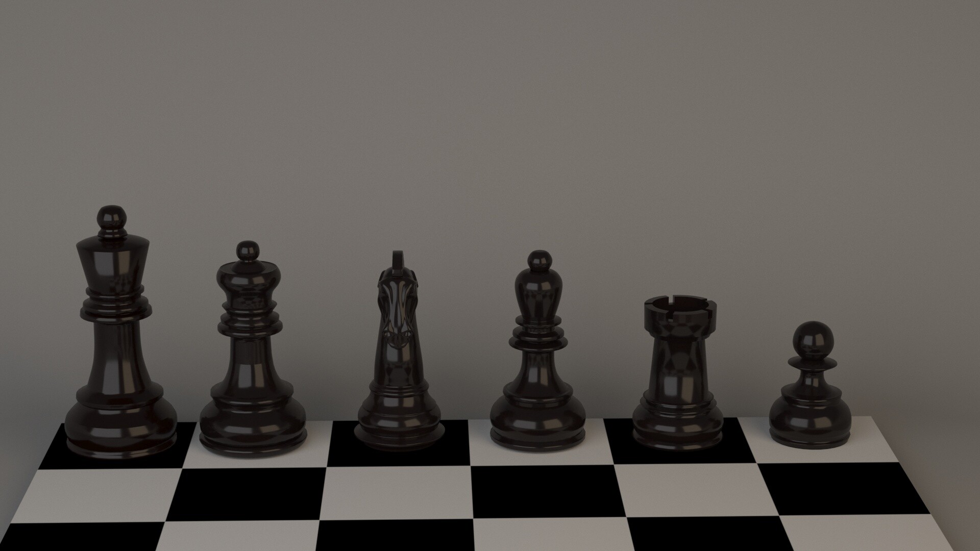 ArtStation - 3d chess Modeling & texturing
