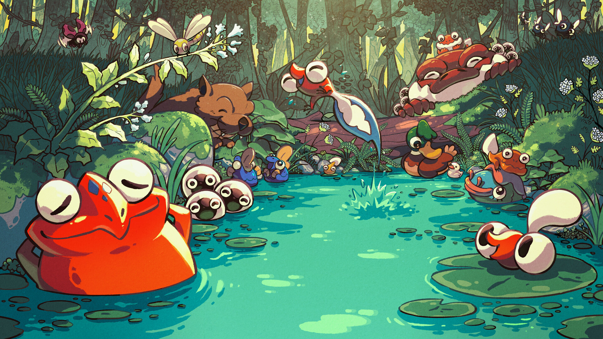 ArtStation - Tadpole Tales Story Sections