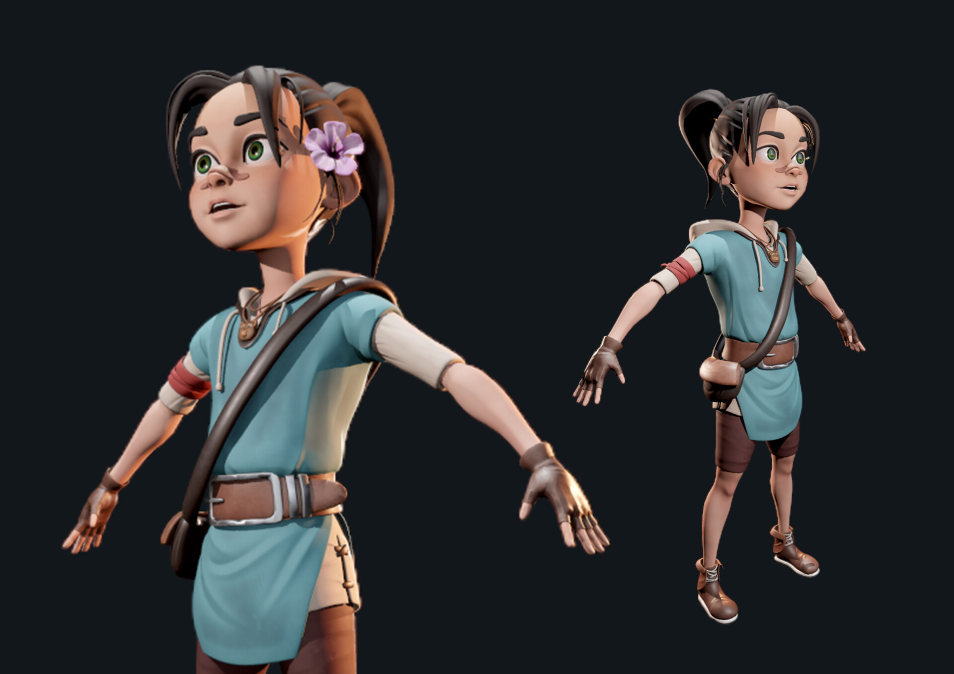 ArtStation - Iris in the Fantasy world