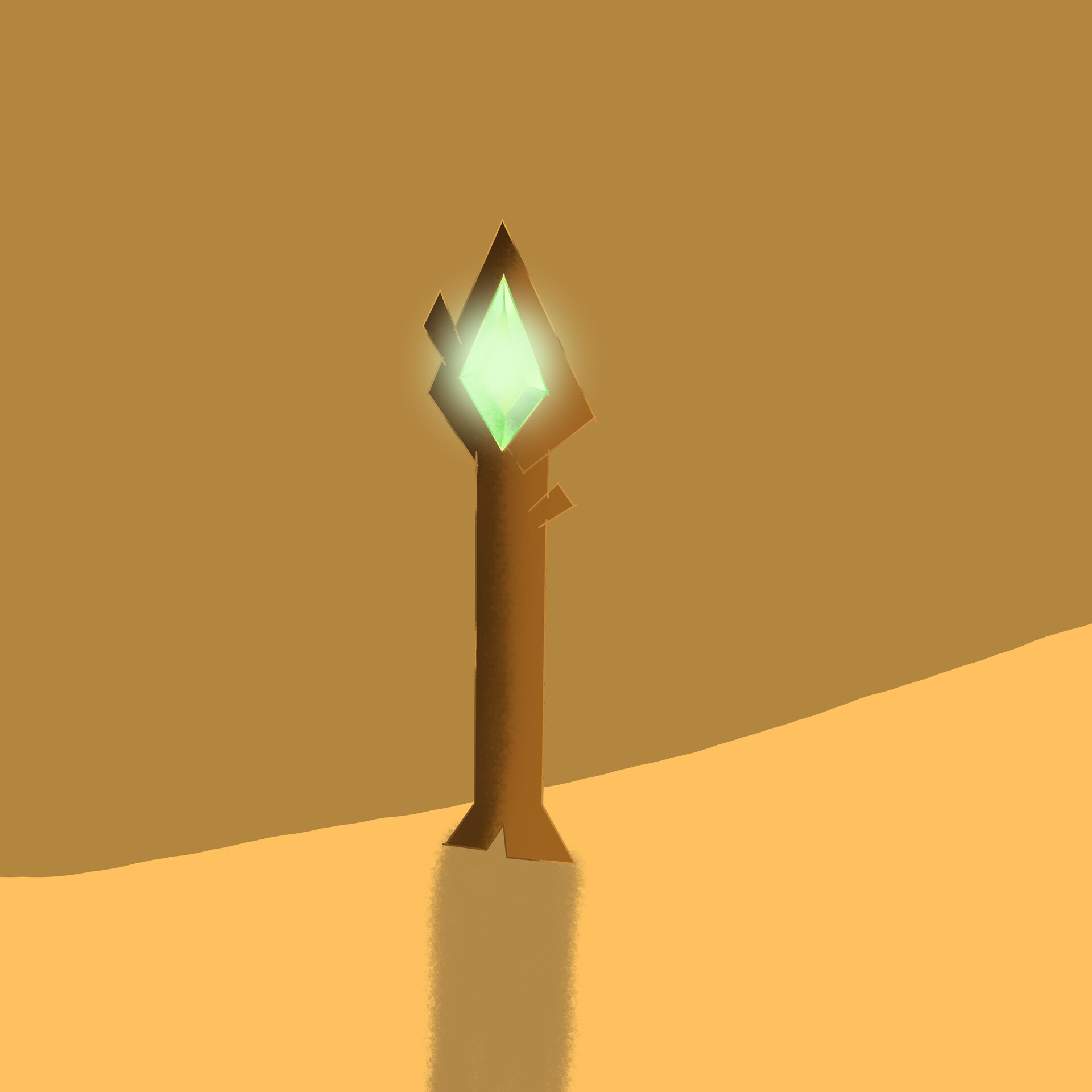 ArtStation - Enchanted Staff Concept Art Redo