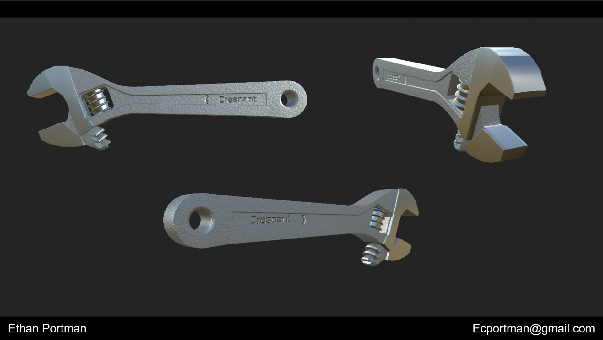 ArtStation - Crescent Wrench